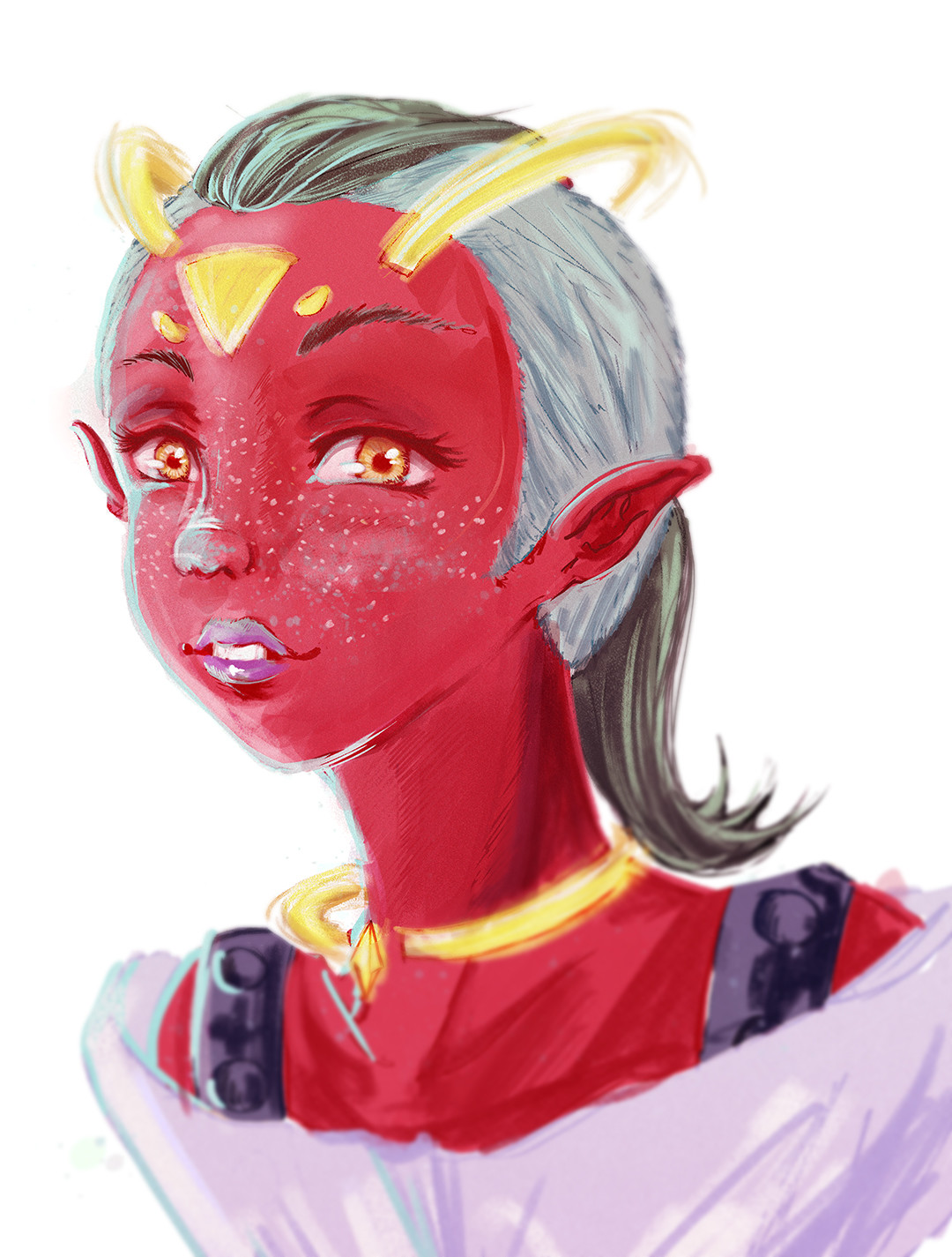 ArtStation - Alien Girl