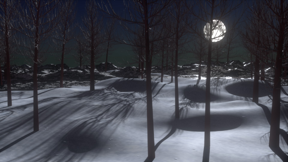 ArtStation - Snow Scene