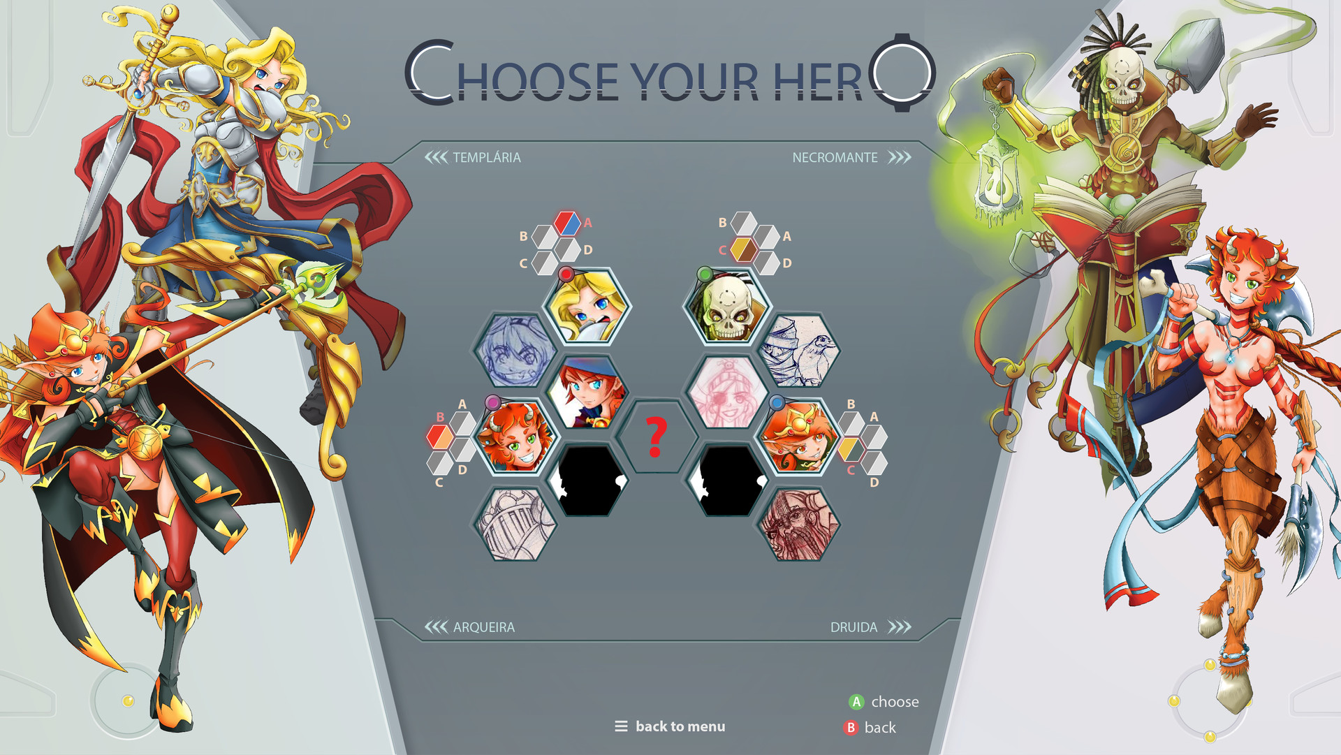 WESM - CHRONICLES - Heroes Of Destiny "Game Designer - Art direction"