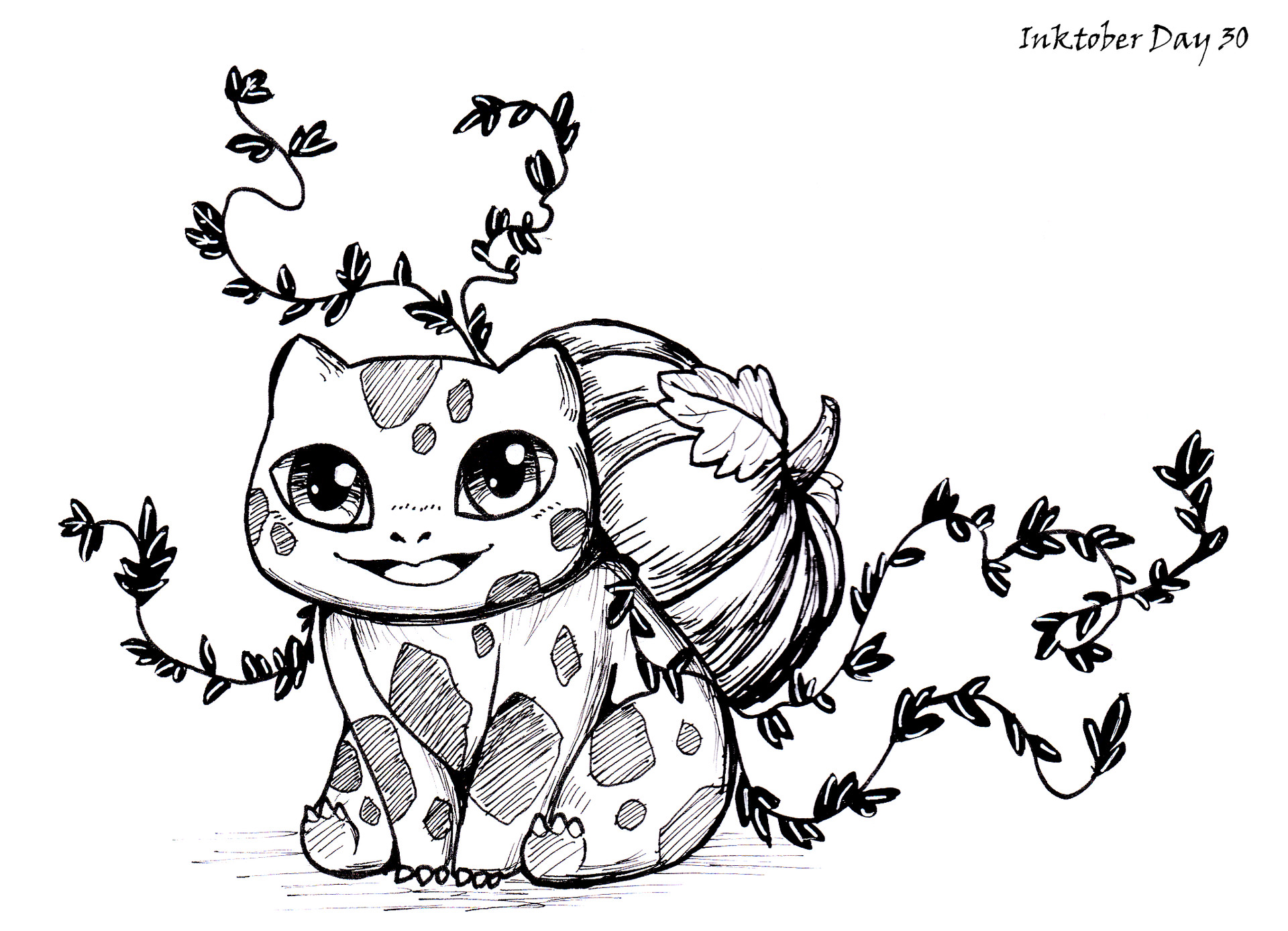 bulbasaur halloween.coloring pages