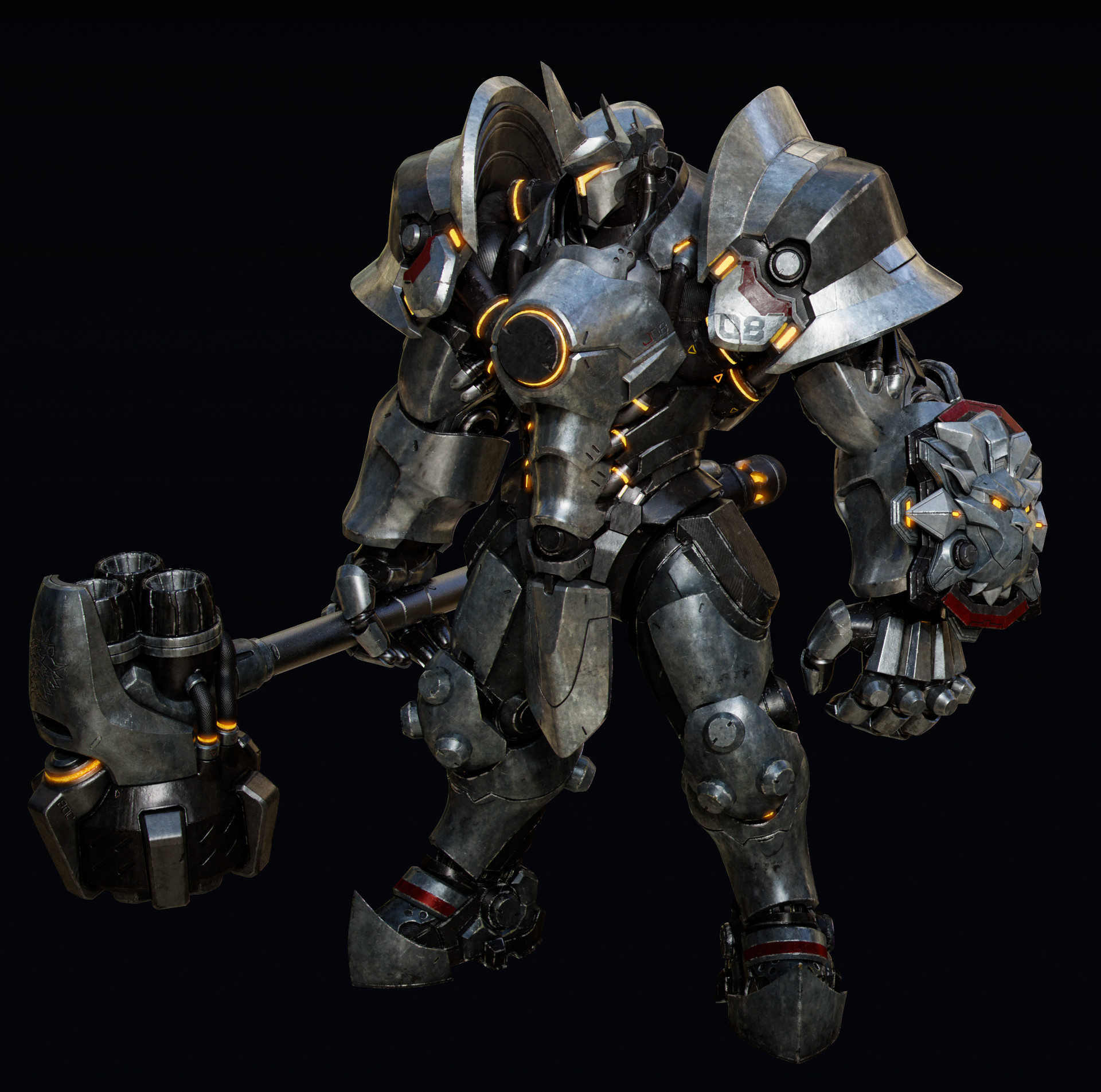 Javier Zuccarino - Crusader- Reinhardt from Overwatch