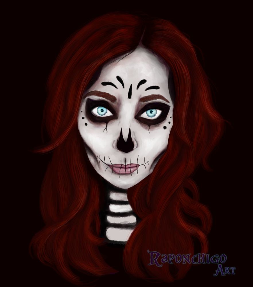 ArtStation - Halloween portrait