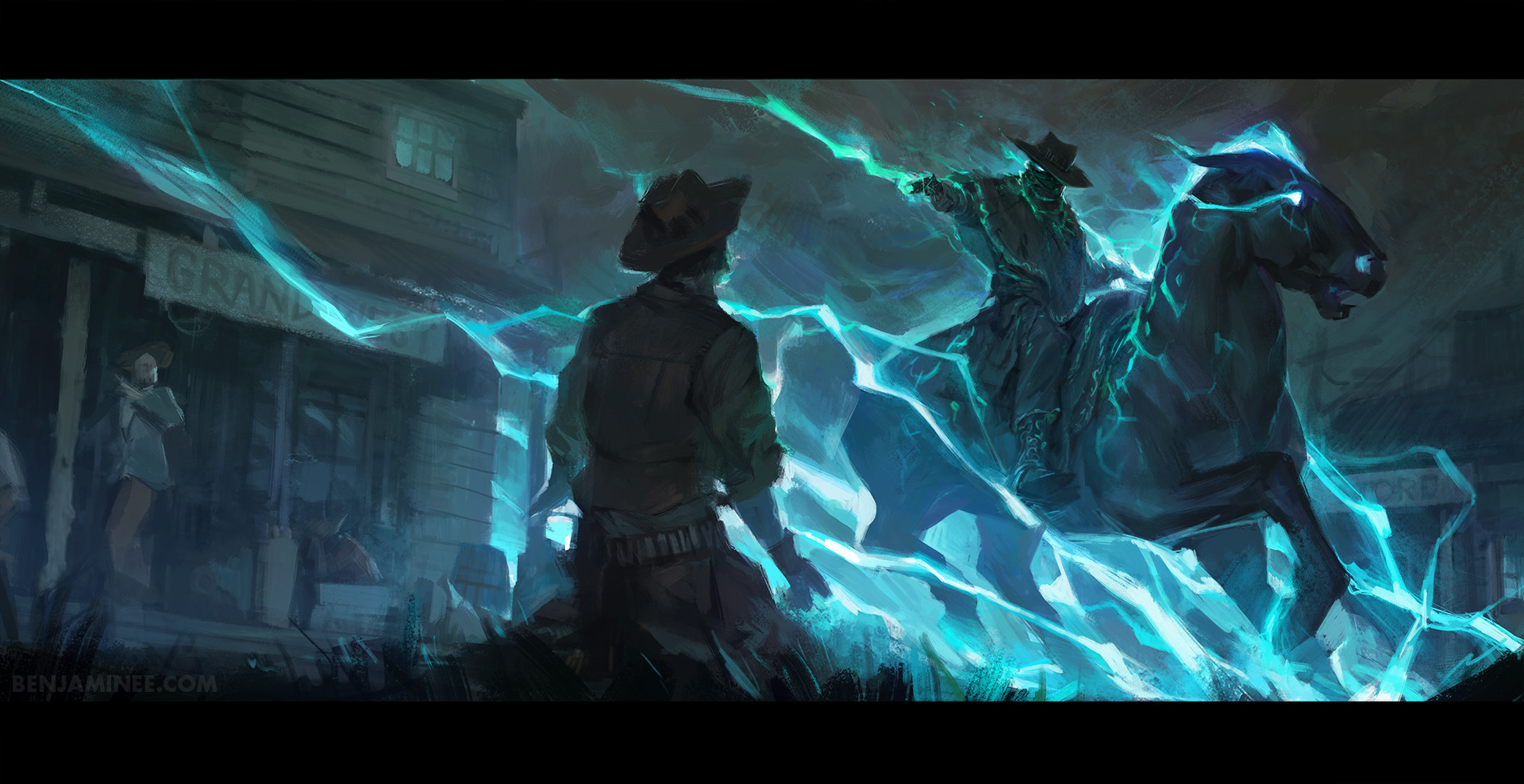 The Riders of Jeru - Thunder by Benjamin Ee : r/EpicMounts