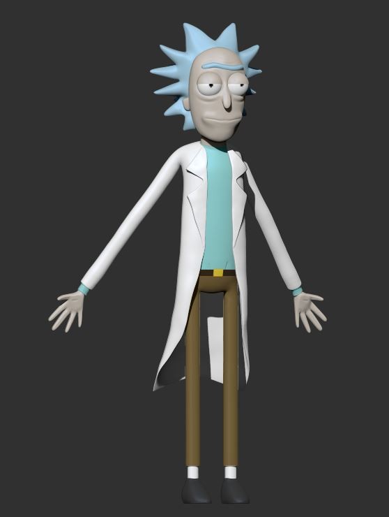 ArtStation - Rick Sanchez