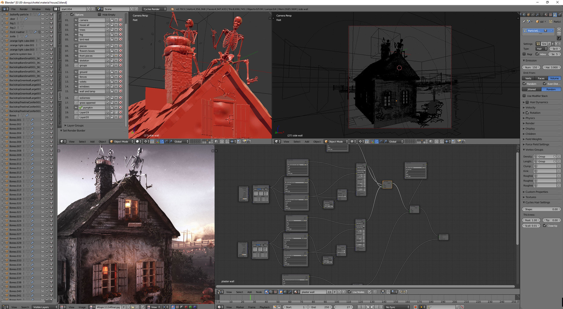 Michel Rochette - Smashing pumpkins on rooftop