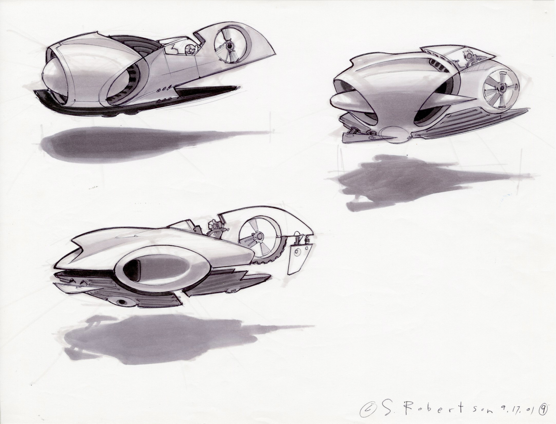 Scott Robertson - 2017 Drawing Sale Preview