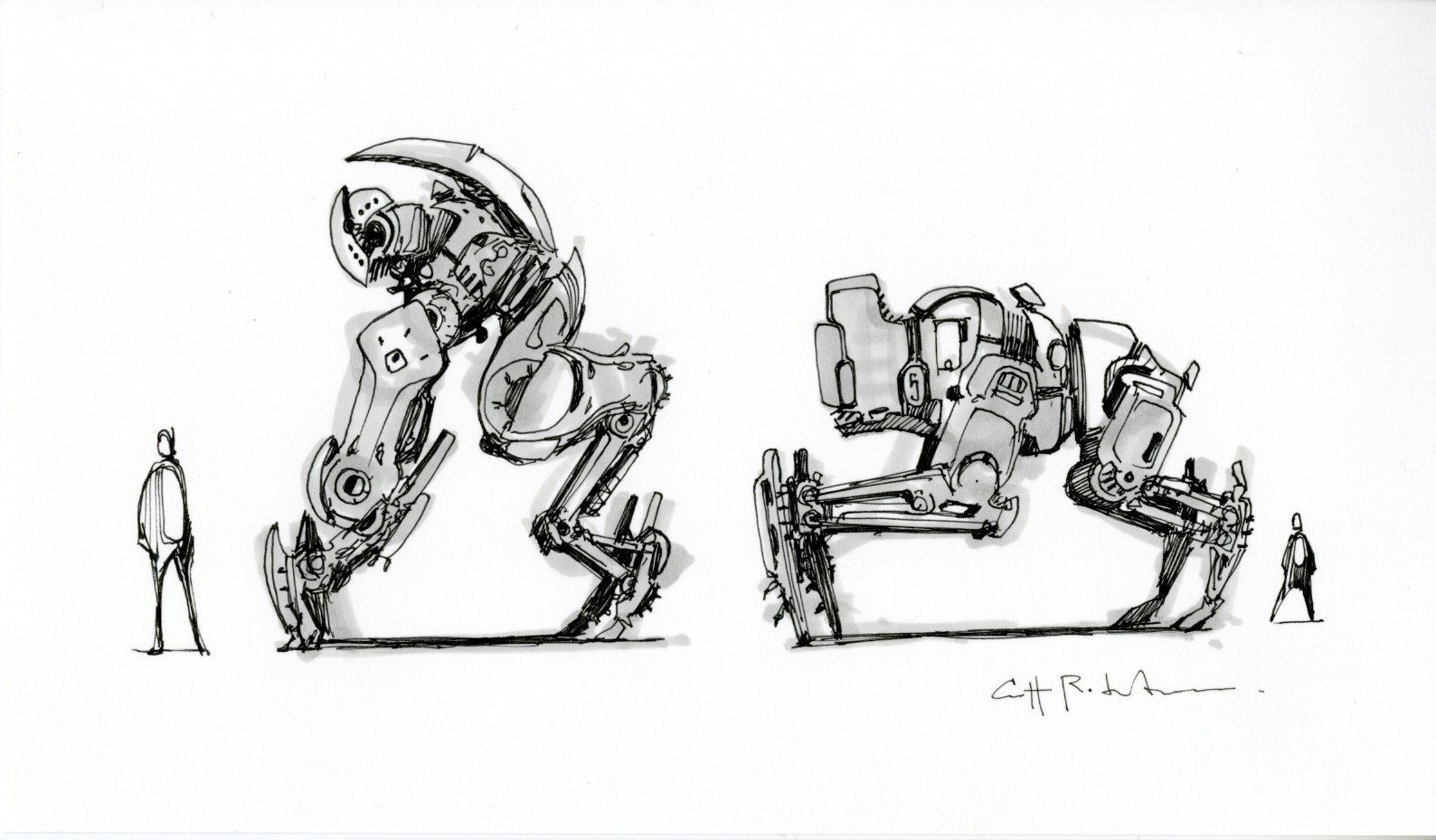 Scott Robertson - 2017 Drawing Sale Preview