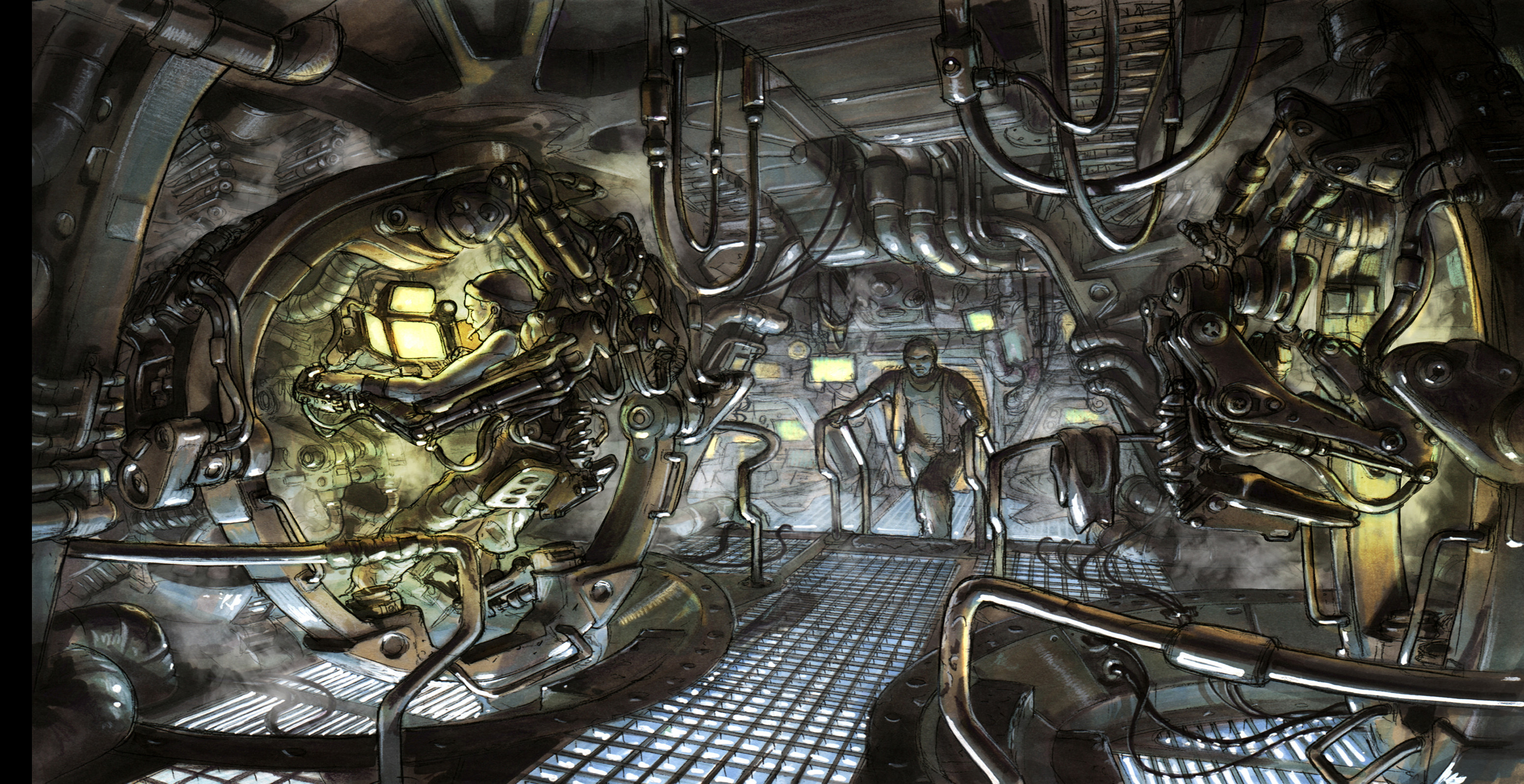 Simon Murton - MATRIX 1 & 2 - Ship Design & Gun Platforms