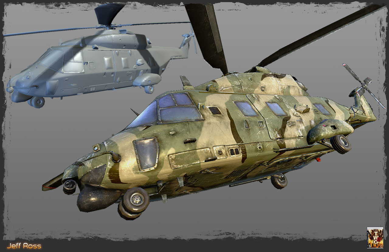 ArtStation - Army of Two - Vehicle modeler, Texture artist, Art Management