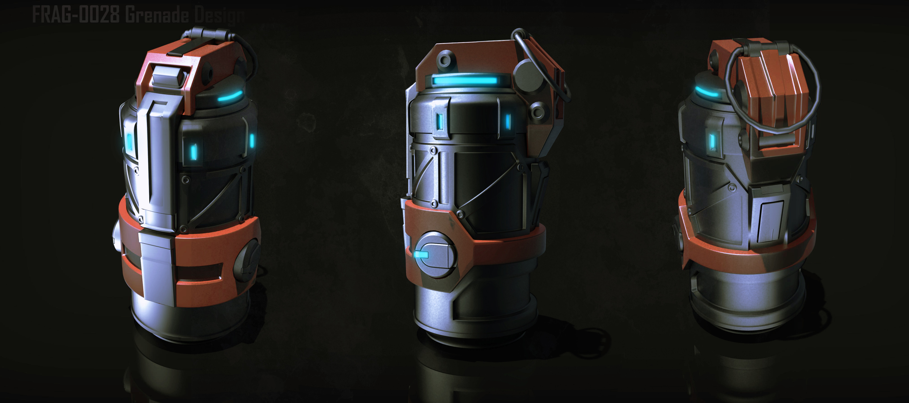 ArtStation - GAD Studios: VR Project, Grenade Designs