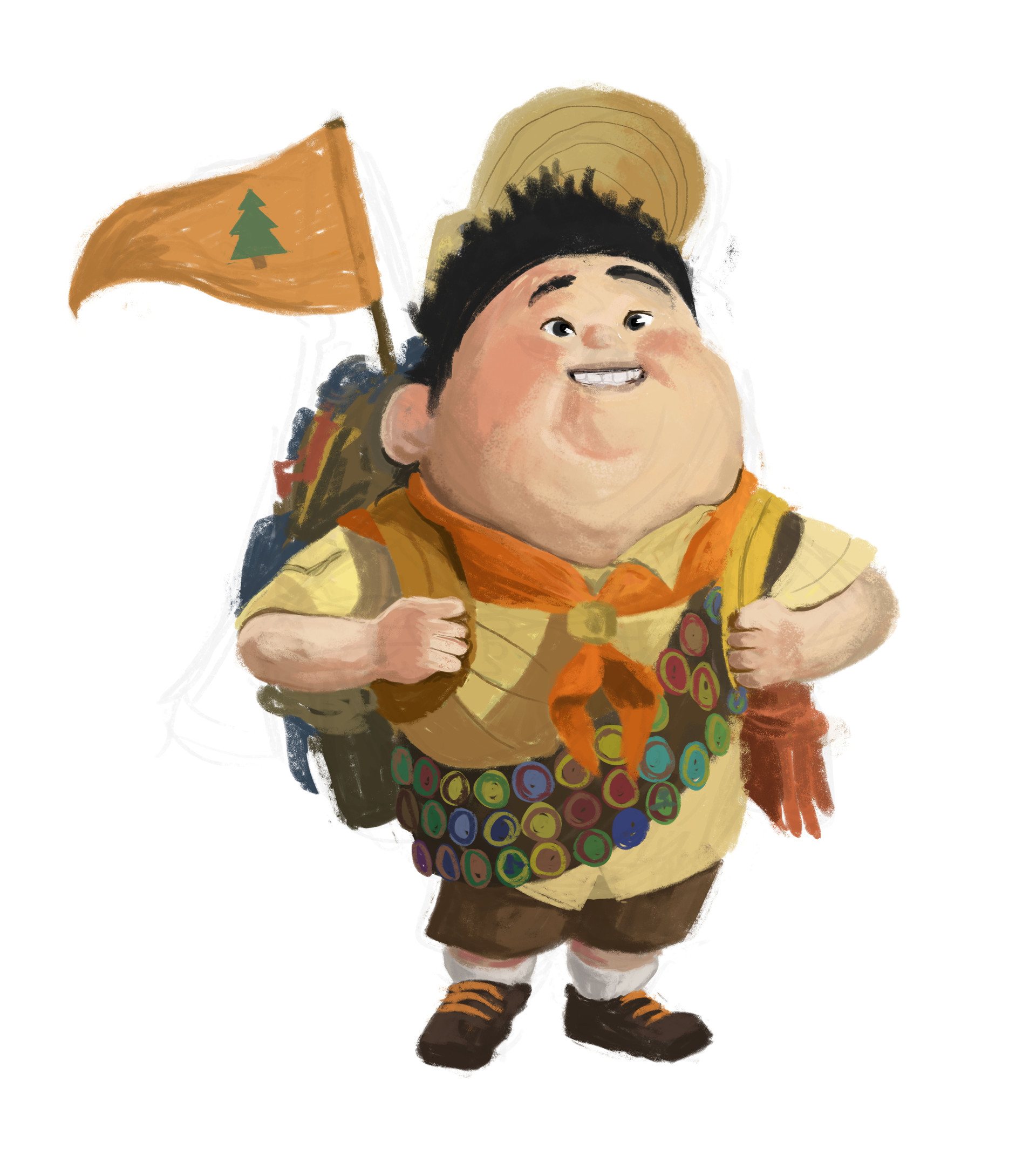 ArtStation - up character study, Tereza Dostalova