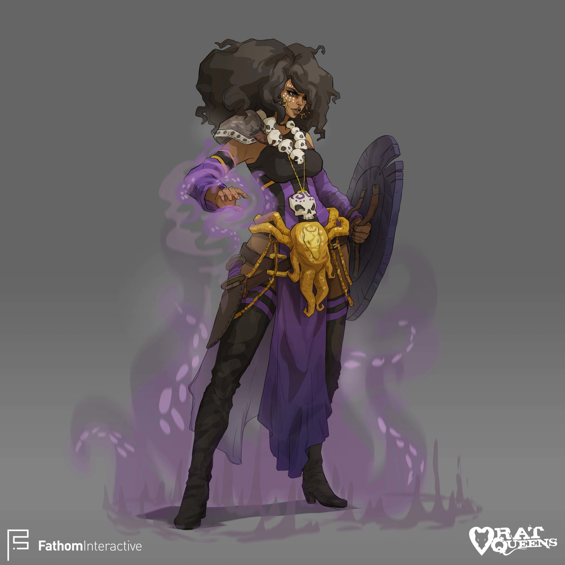 ArtStation - Character Illustration - Rat Queens Game Proposal