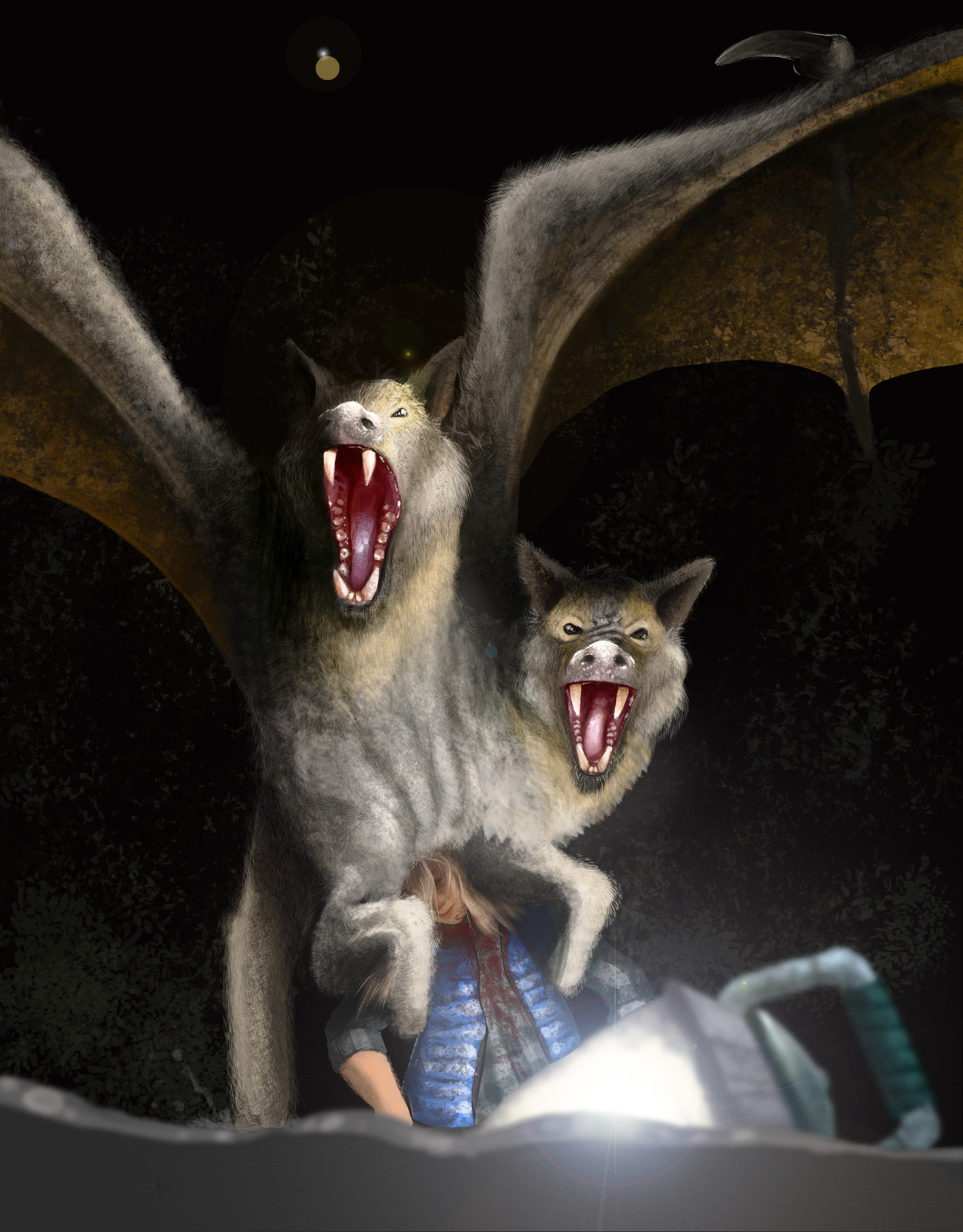 Martin Kevil - Futuristic Bat Predator