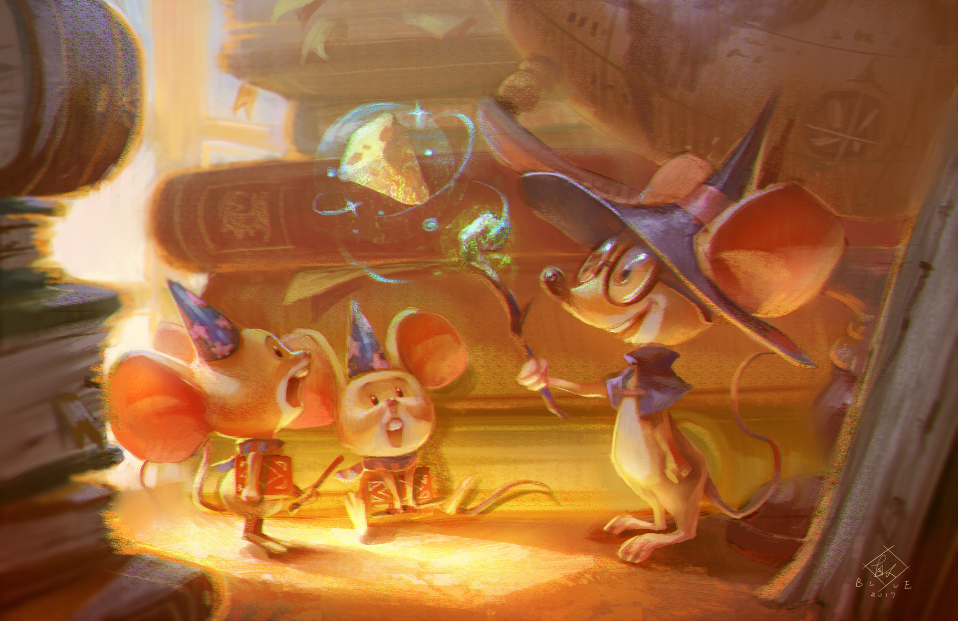 ArtStation - magic little mouse