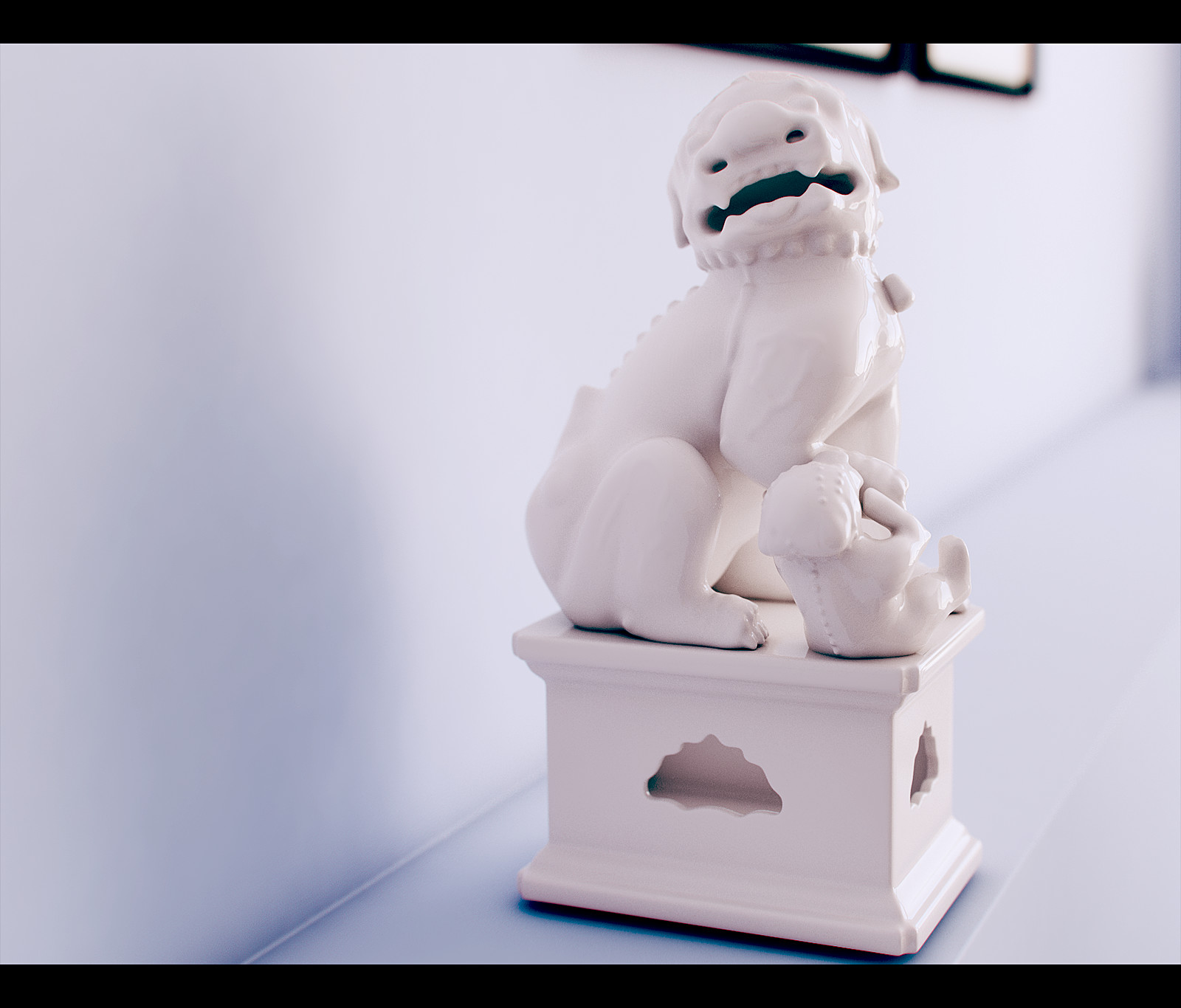 ArtStation - Foo Dog Sculpture