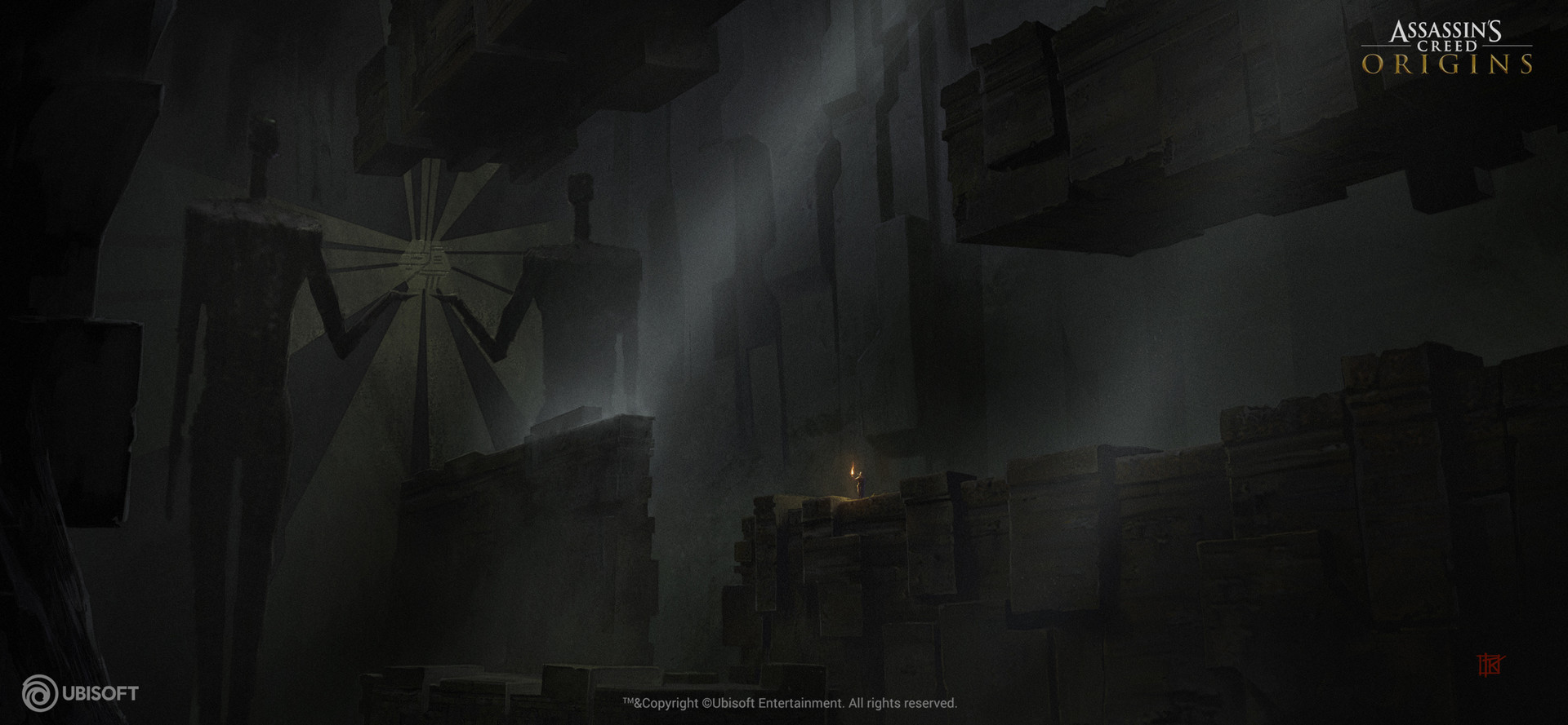 ArtStation - Assassin's Creed Origins First Civ temple