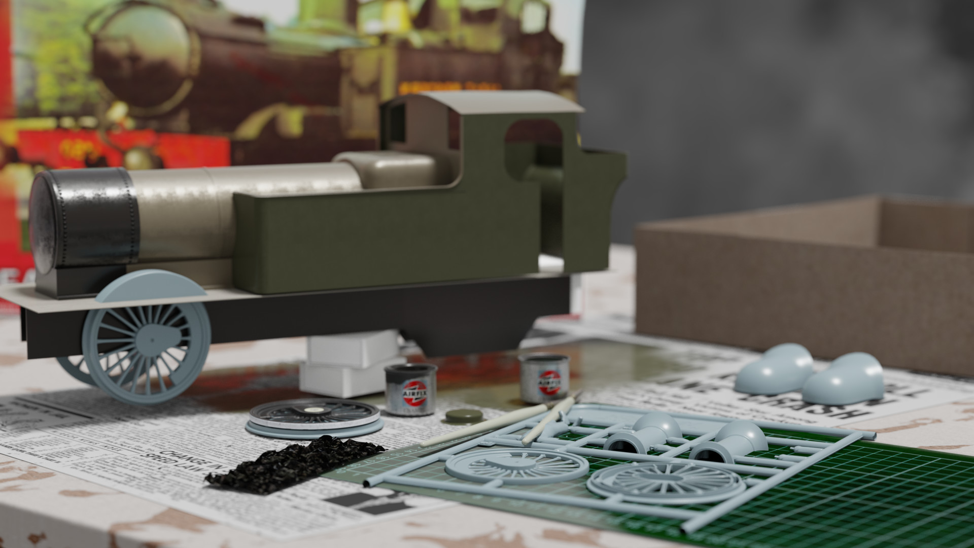 ArtStation - Model kit concept visual