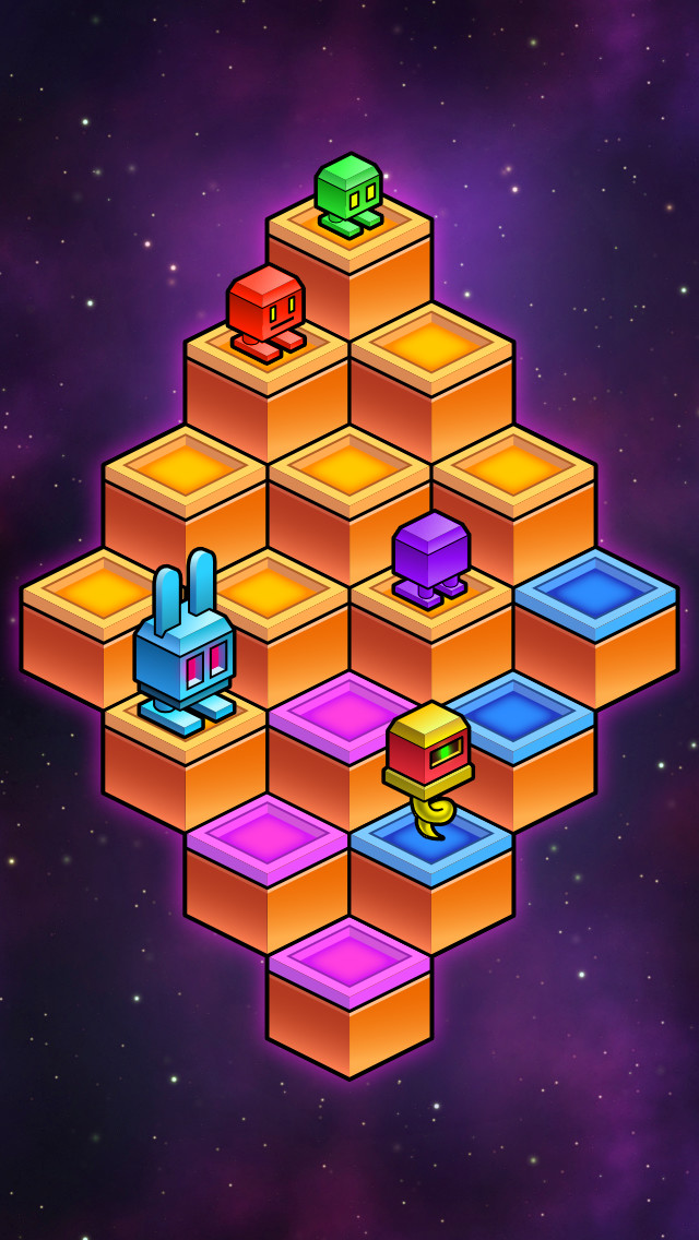 ArtStation - Qbert Remake for mobiles