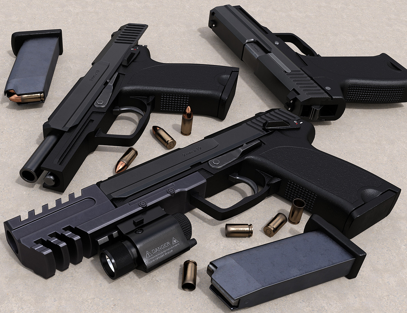 ArtStation - Obsidian weapons (part of Obsidian Warrior collab. project)