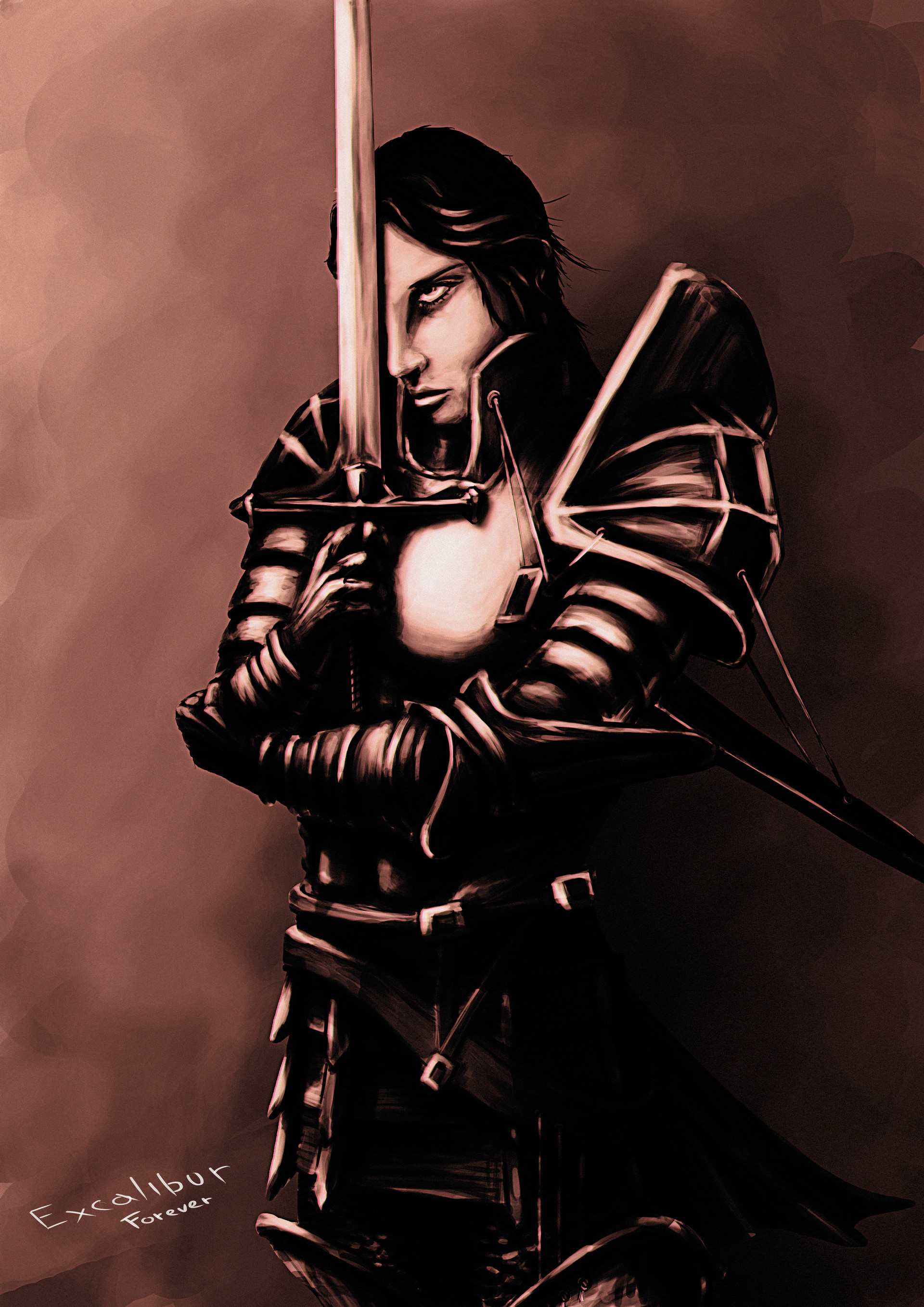 ArtStation - Excalibur forever