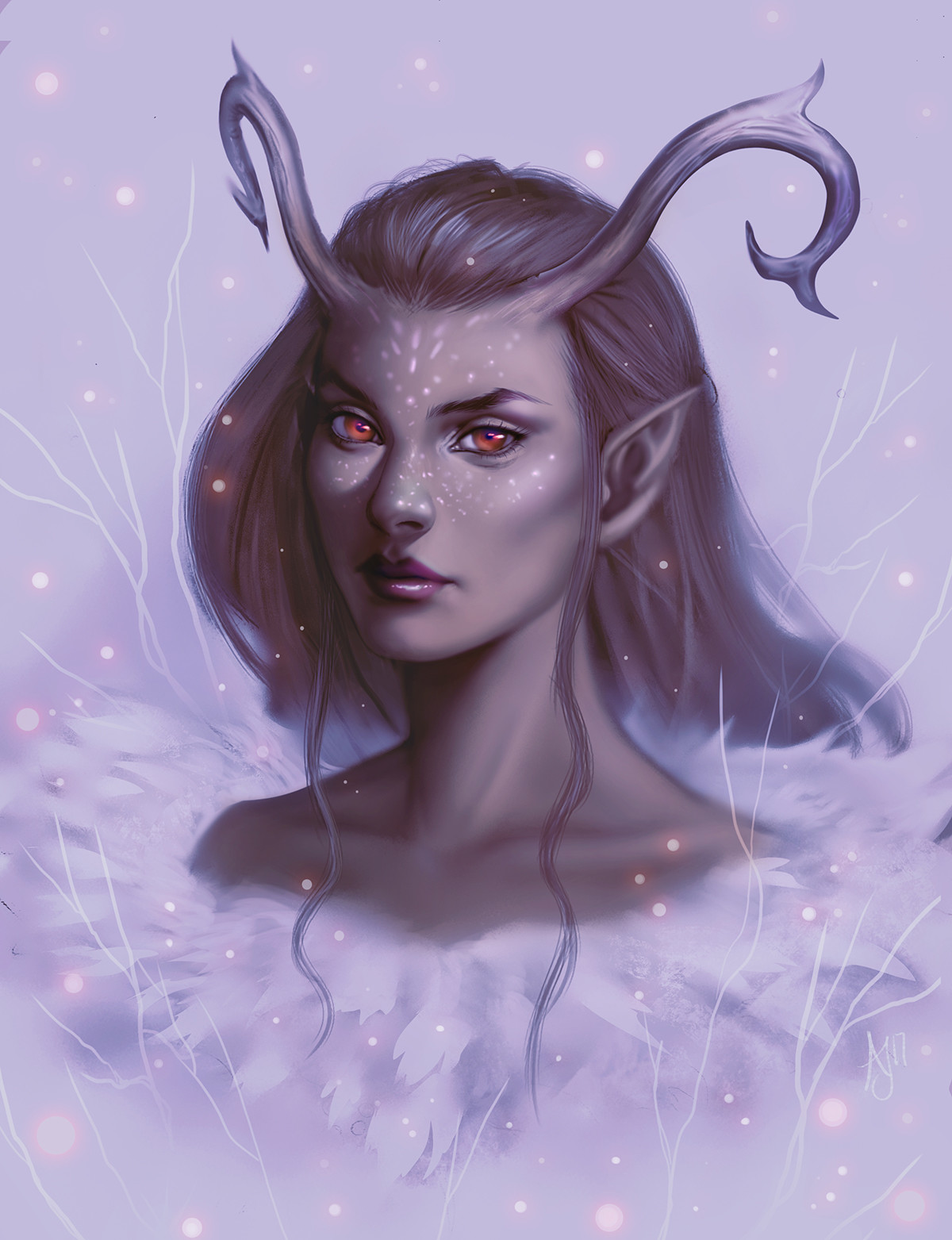 ArtStation - Winter Fawn