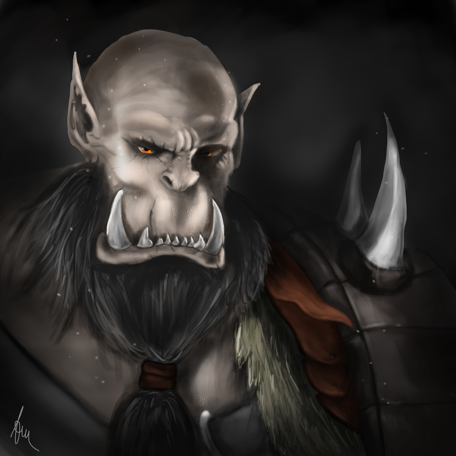 ArtStation - Warcraft Orc