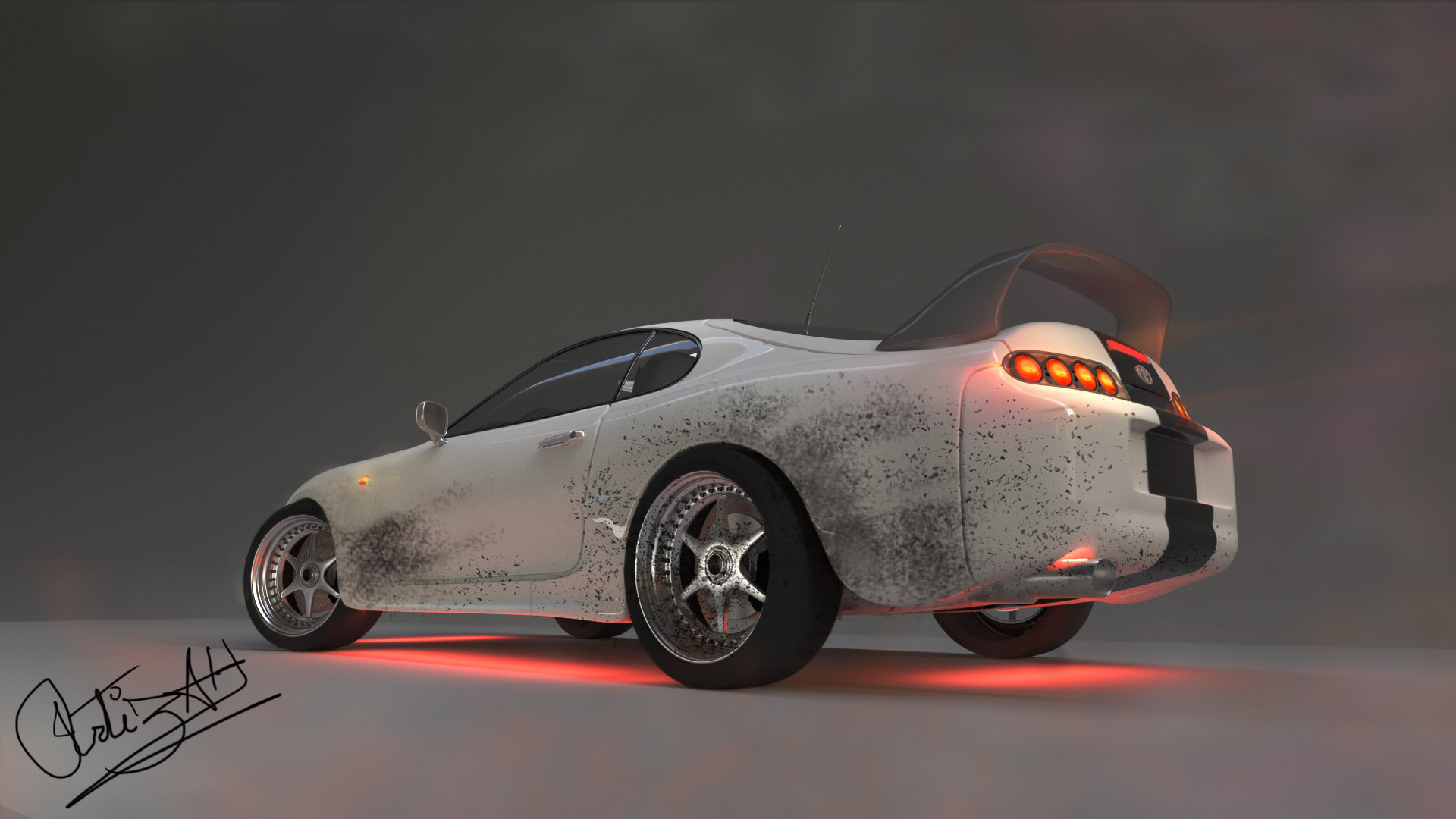 ArtStation - Toyota Supra