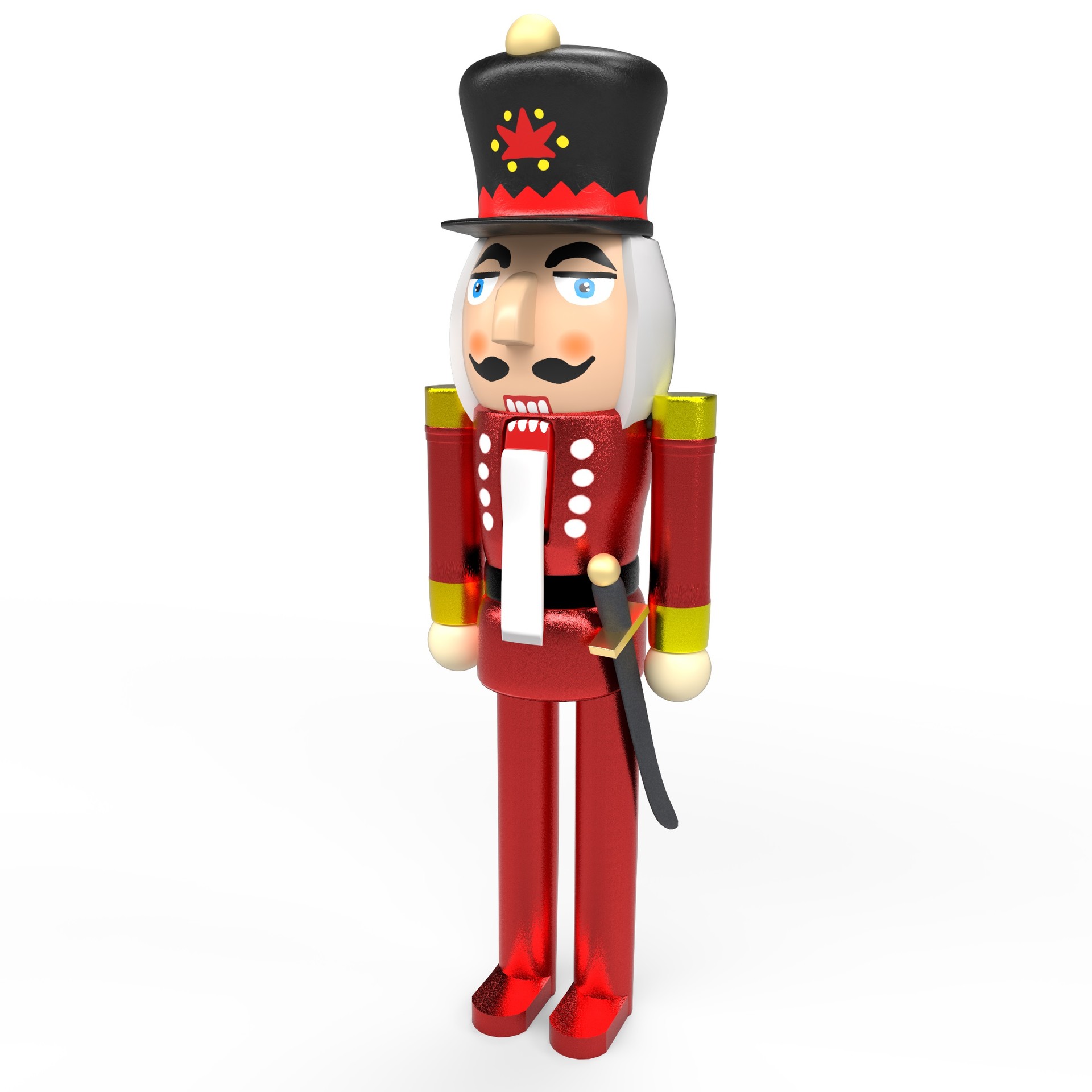 ArtStation - Christmas Nutcracker Soldier