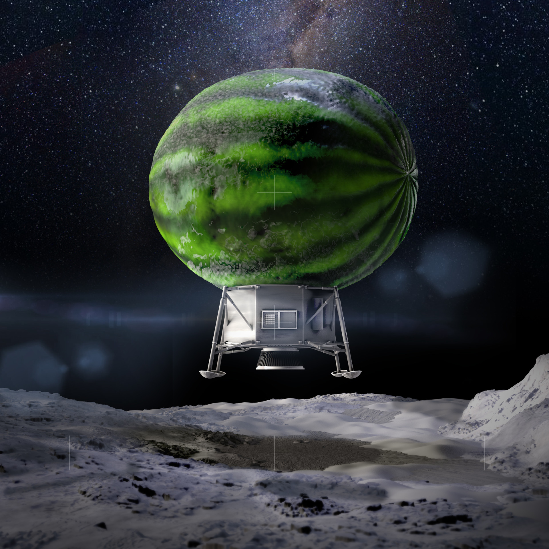 Lucas Licata - Moon landing watermelon