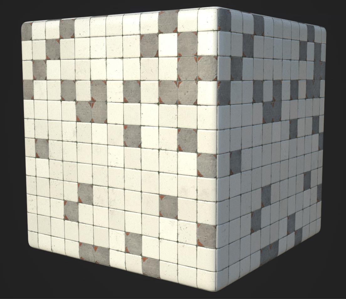 ArtStation - Tiles PBR Material // Substance Designer