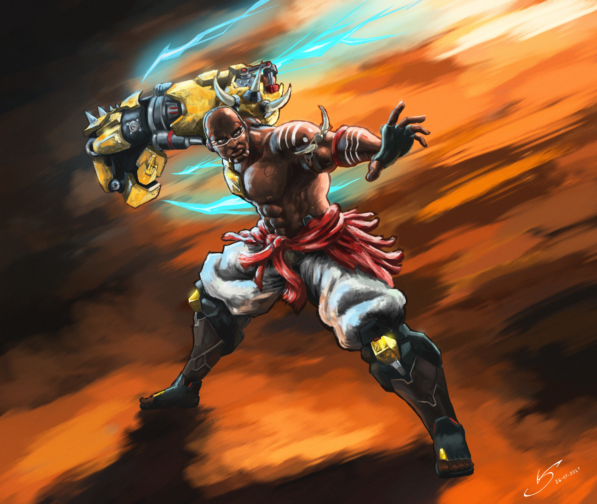 ArtStation - Doomfist - Overwatch