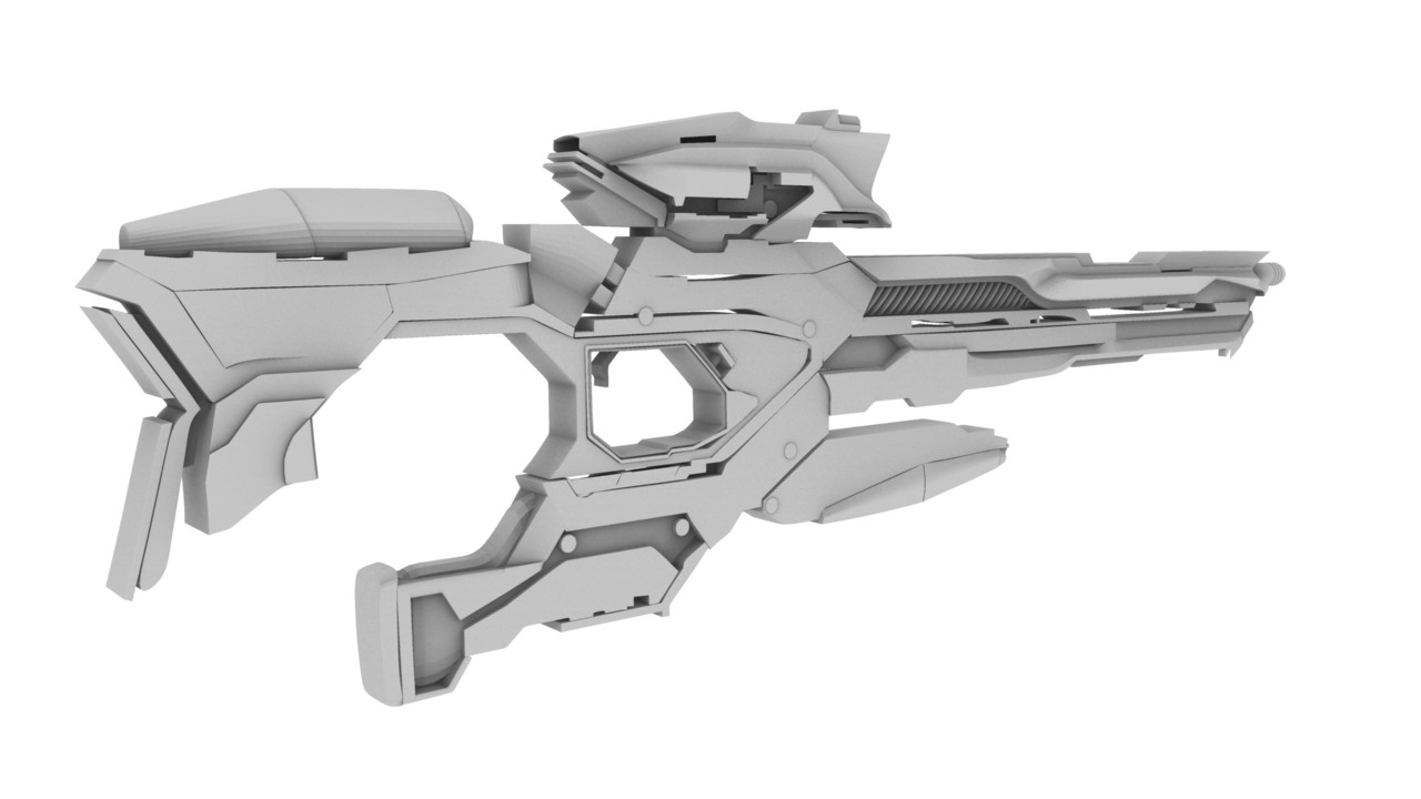 ArtStation - Prop Gun