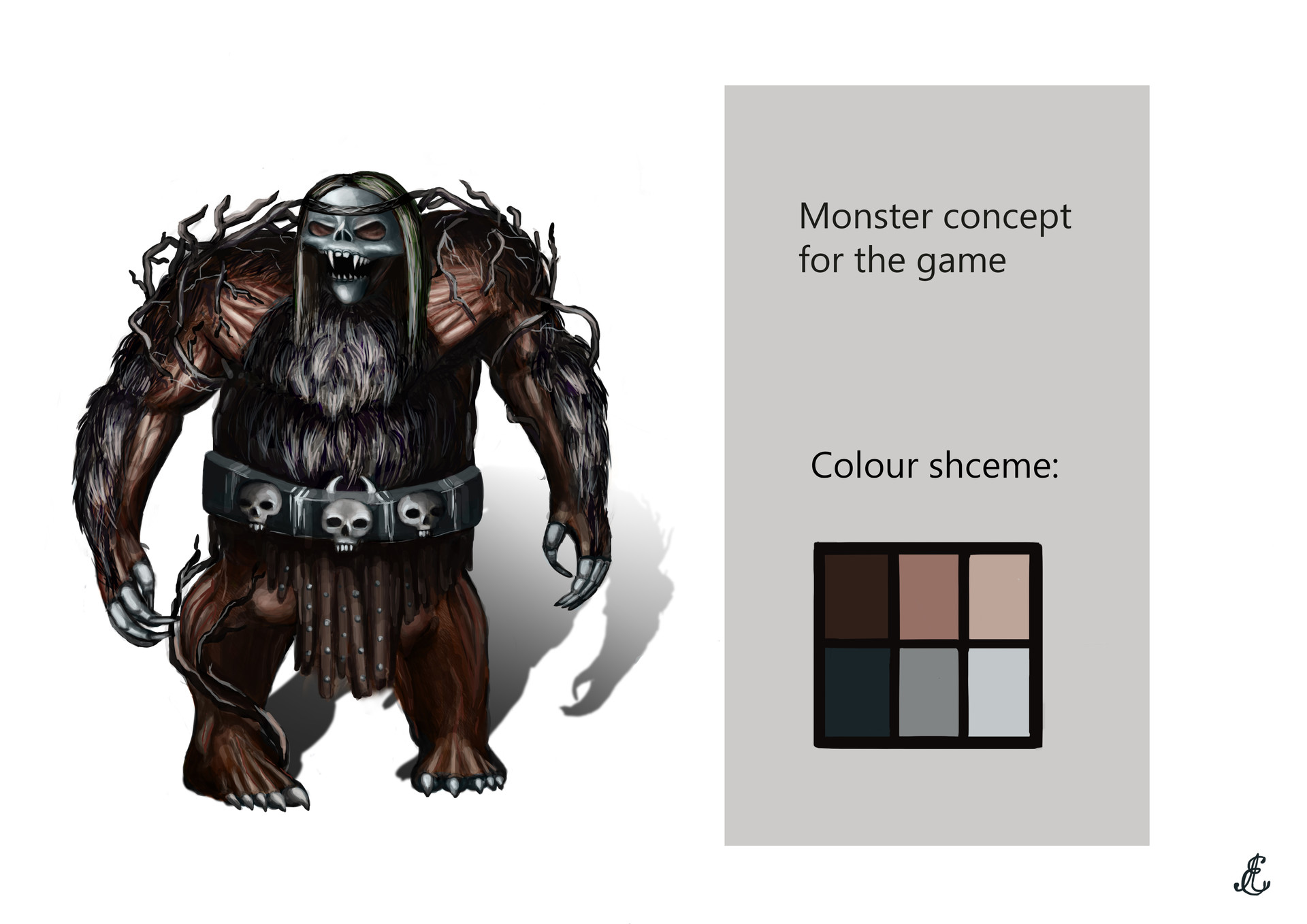 ArtStation - Monster concept