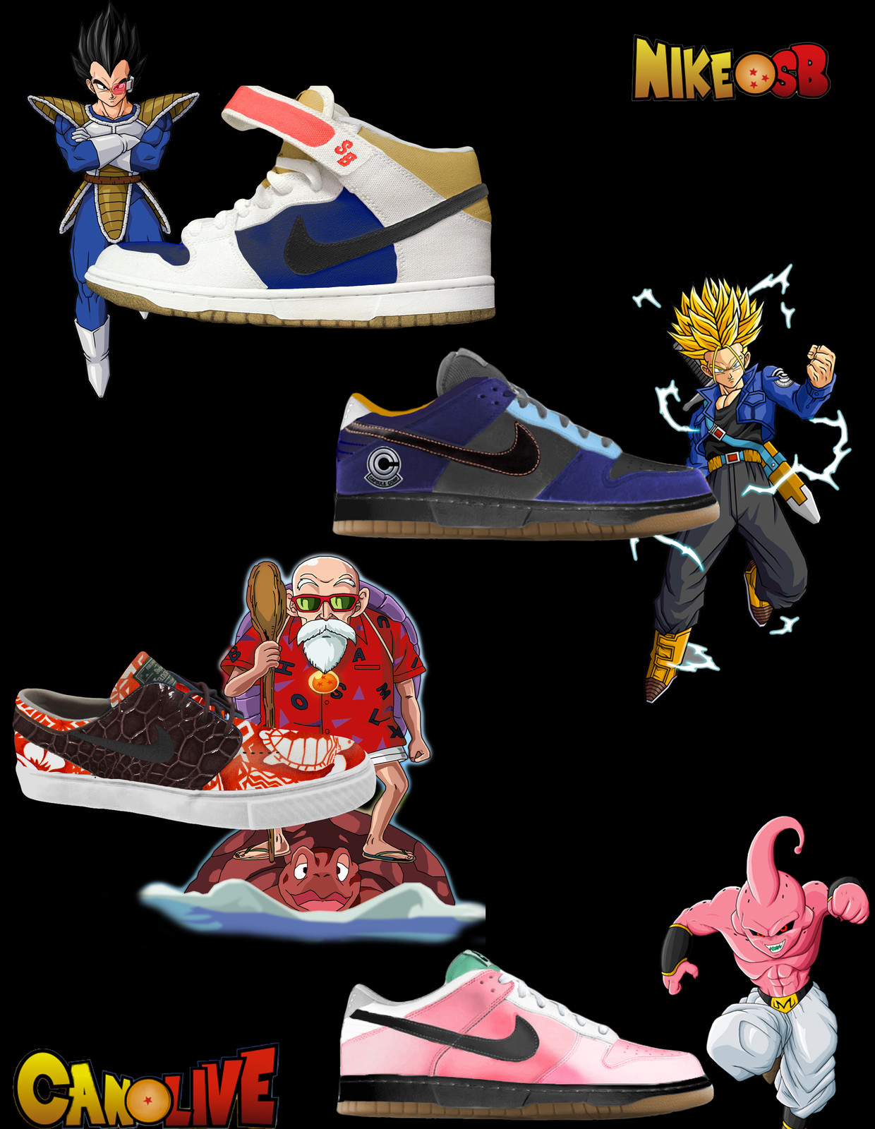 Hunter George - Custom Nike Designs