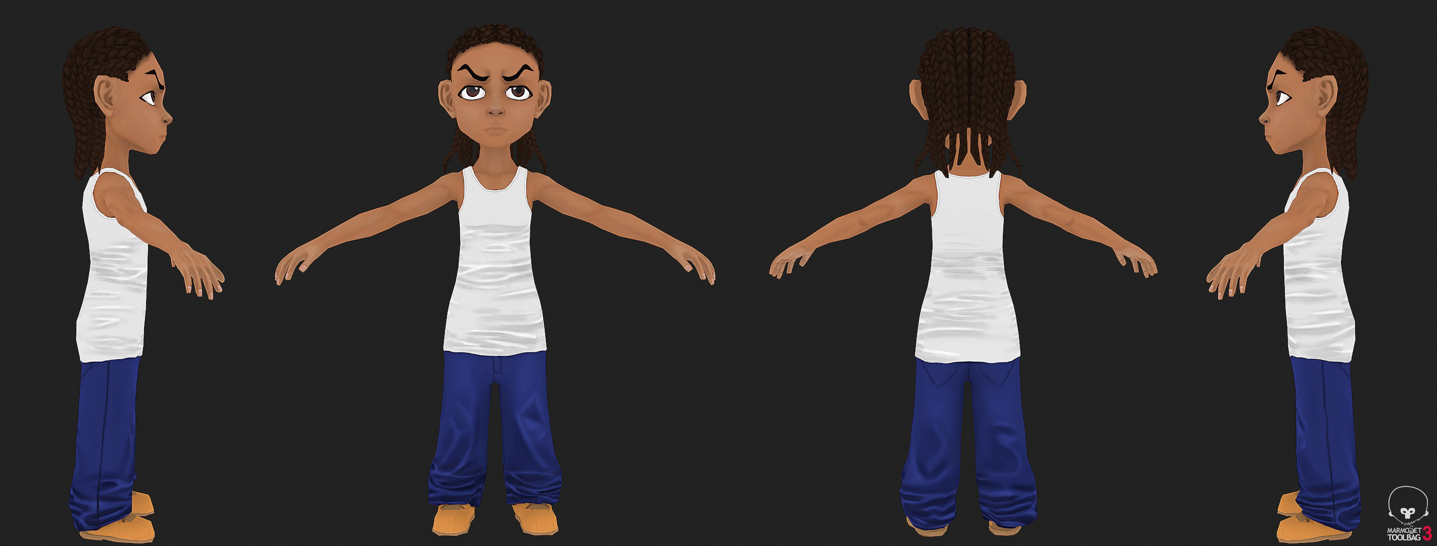 Nolan Jacobs - Boondocks Riley & Huey Freeman (W.I.P)