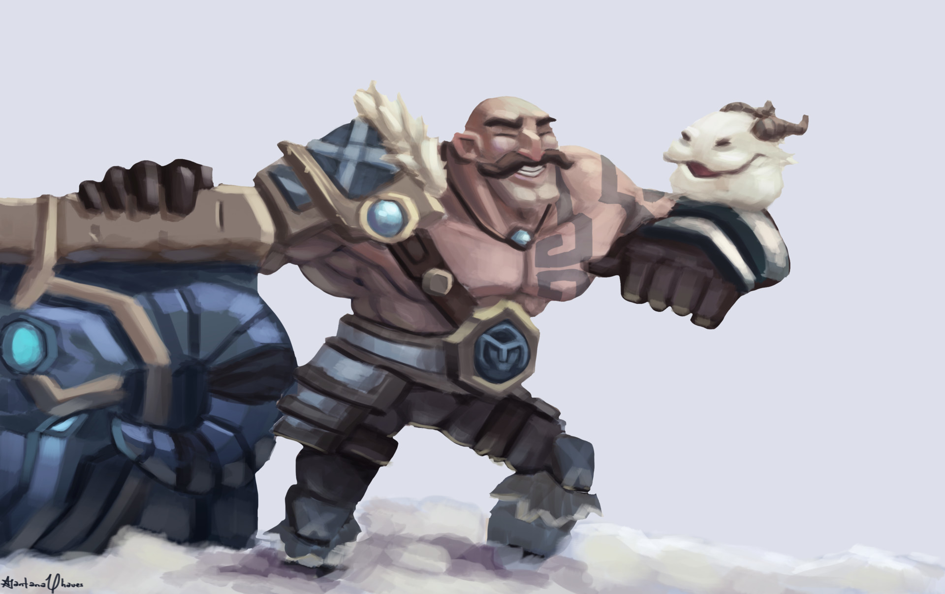 ArtStation - Braum - Fan art