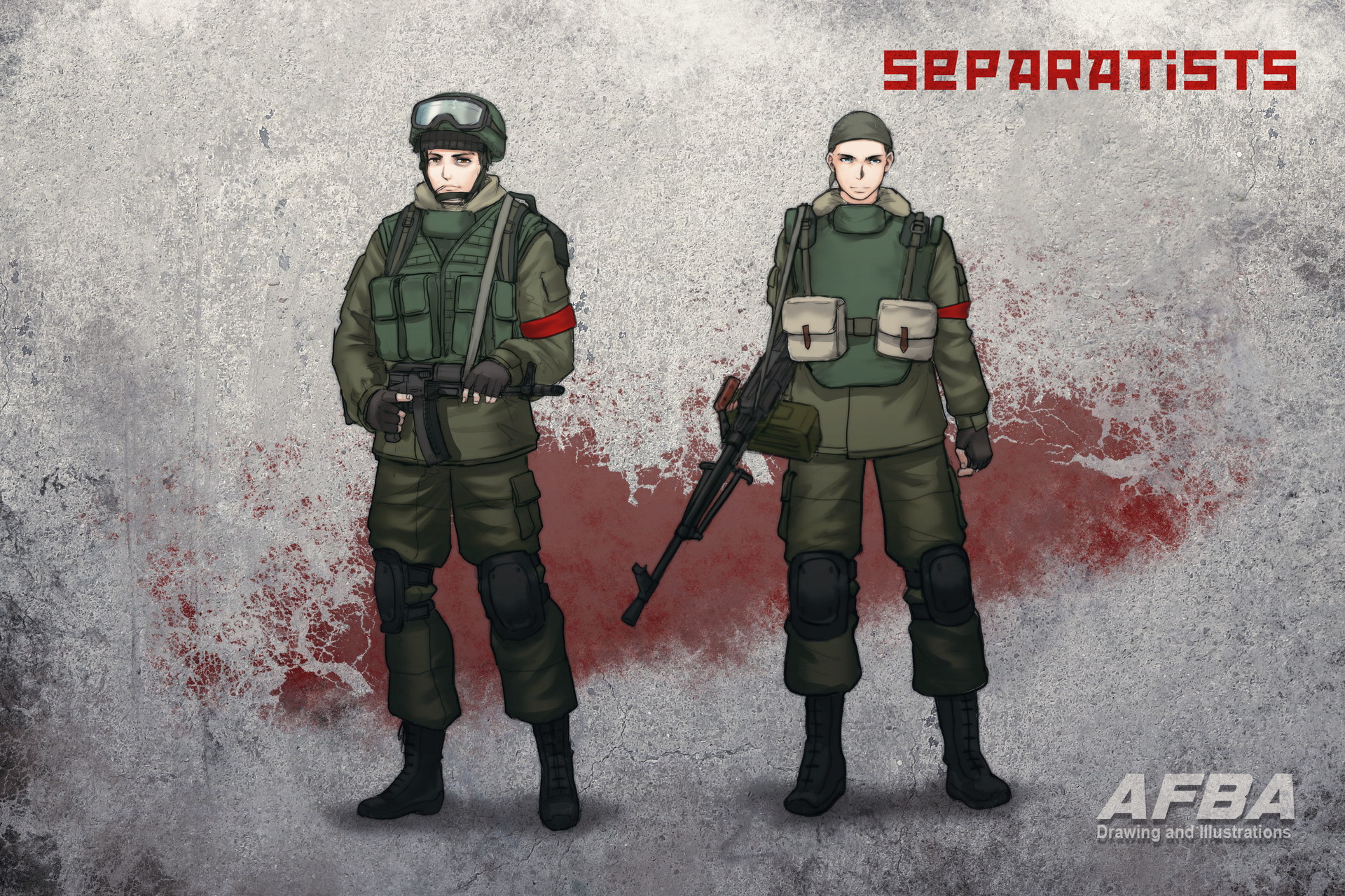 ArtStation - Separatists Troops
