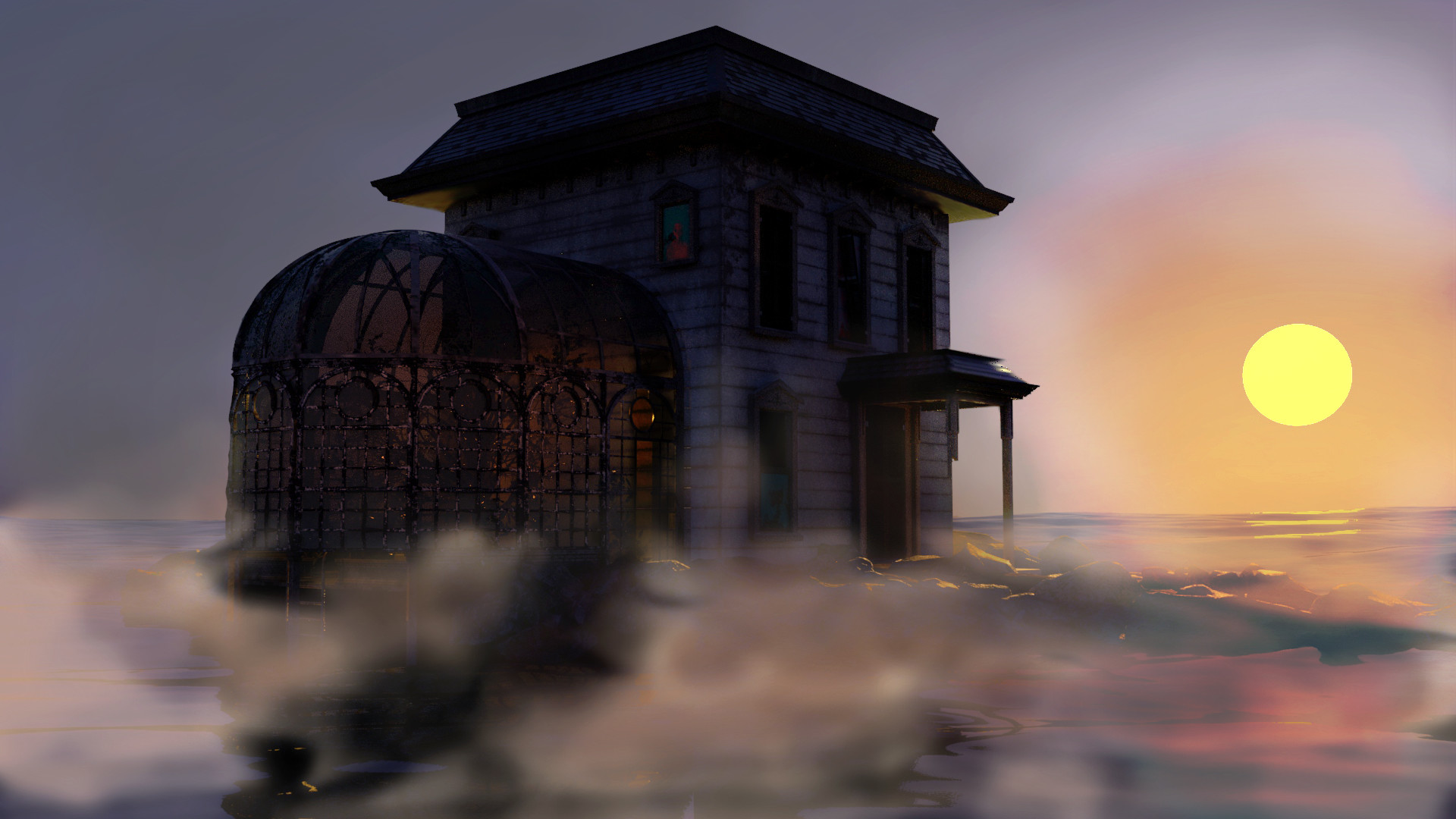 ArtStation - Haunted house