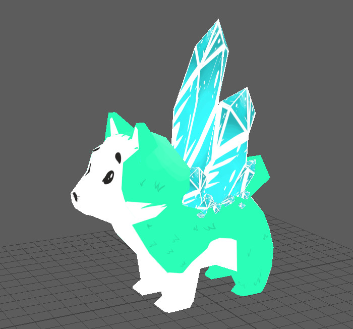 ArtStation - crystal doggo