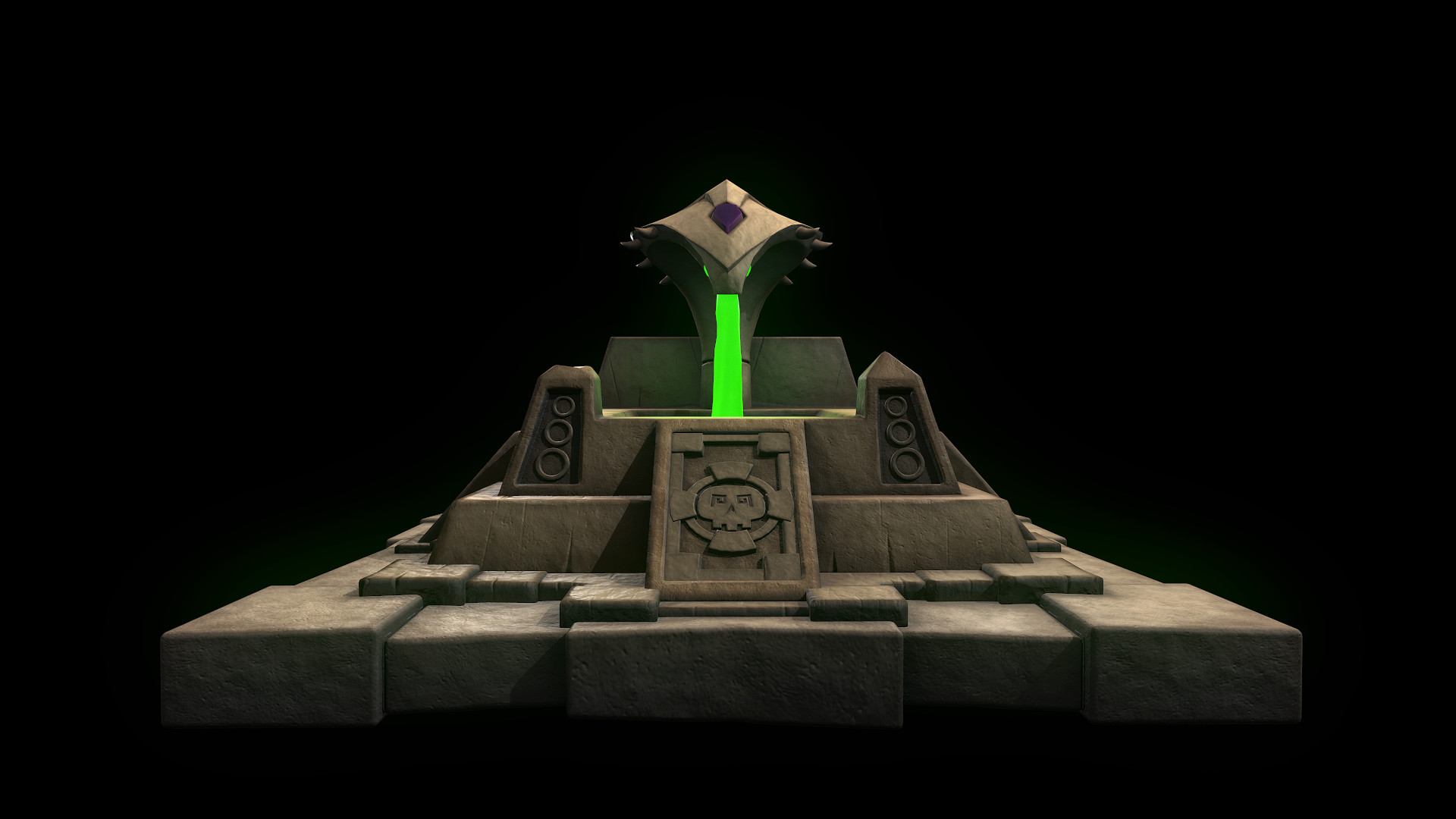 ArtStation - Snake fountain