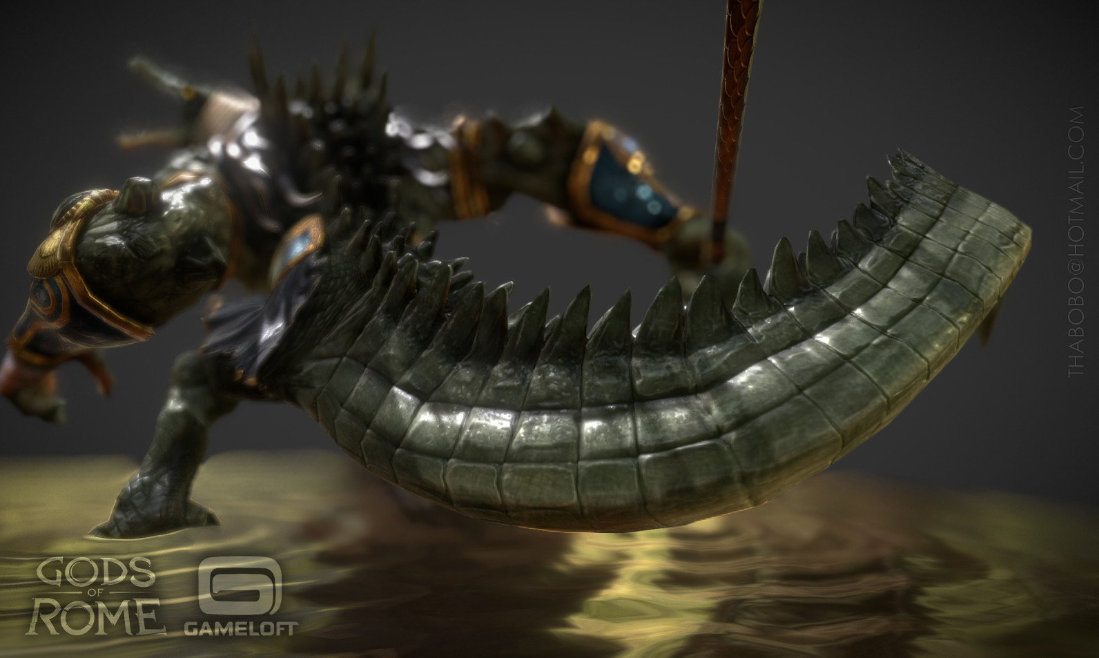 Thanos Bompotas - Sobek - Gods of Rome