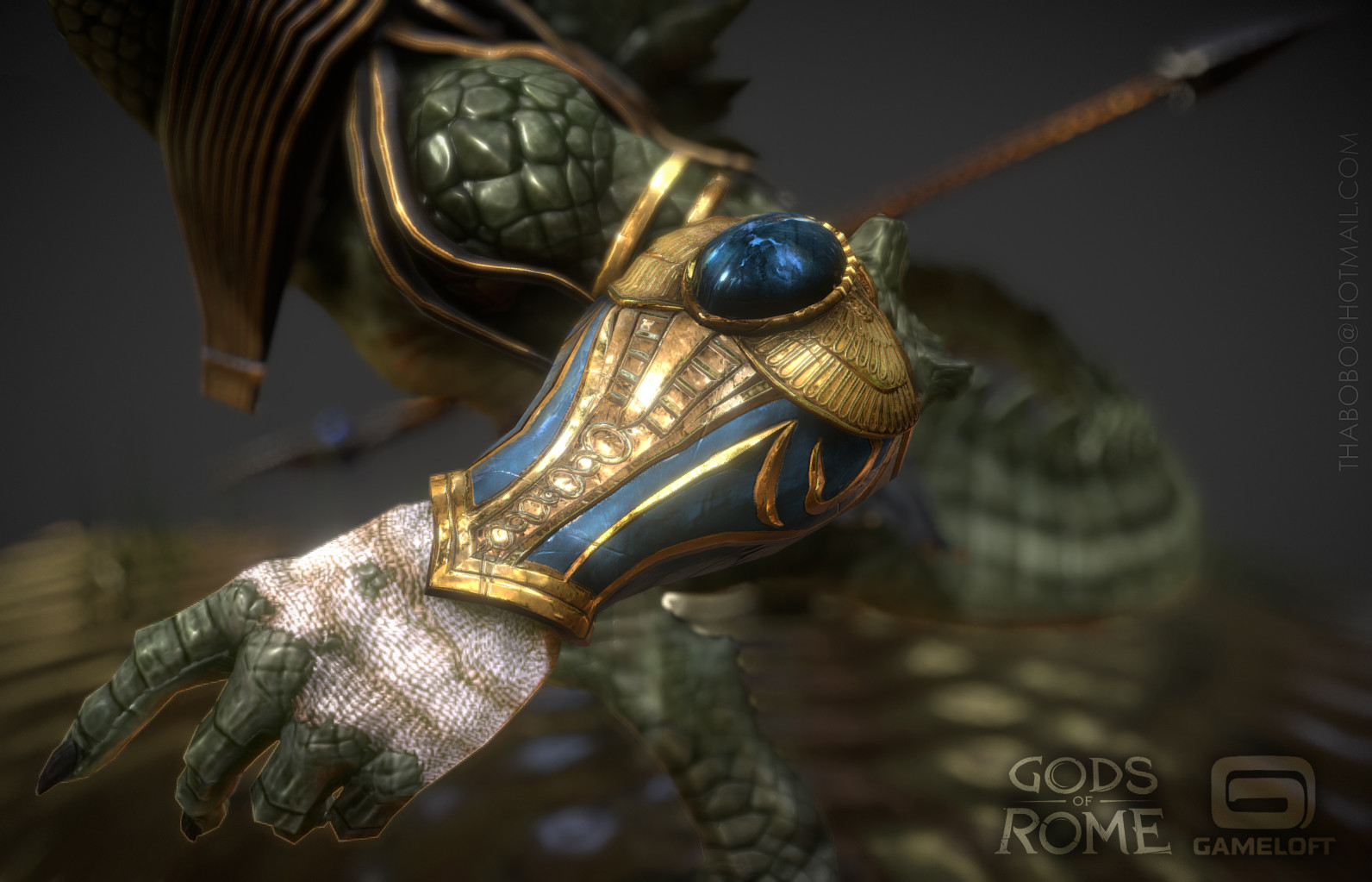 Thanos Bompotas - Sobek - Gods of Rome