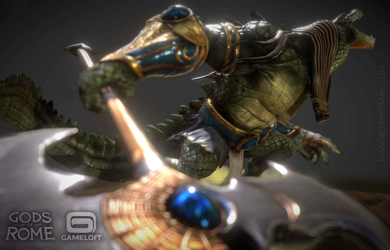 Thanos Bompotas - Sobek - Gods of Rome