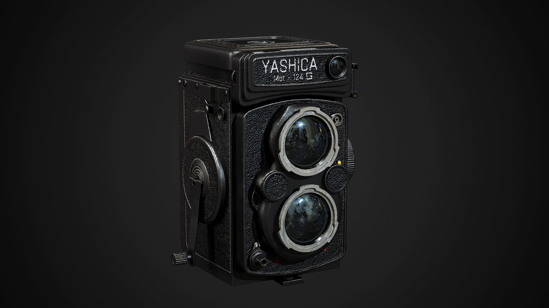 ArtStation - Yashica Mat-124G Medium Format Camera