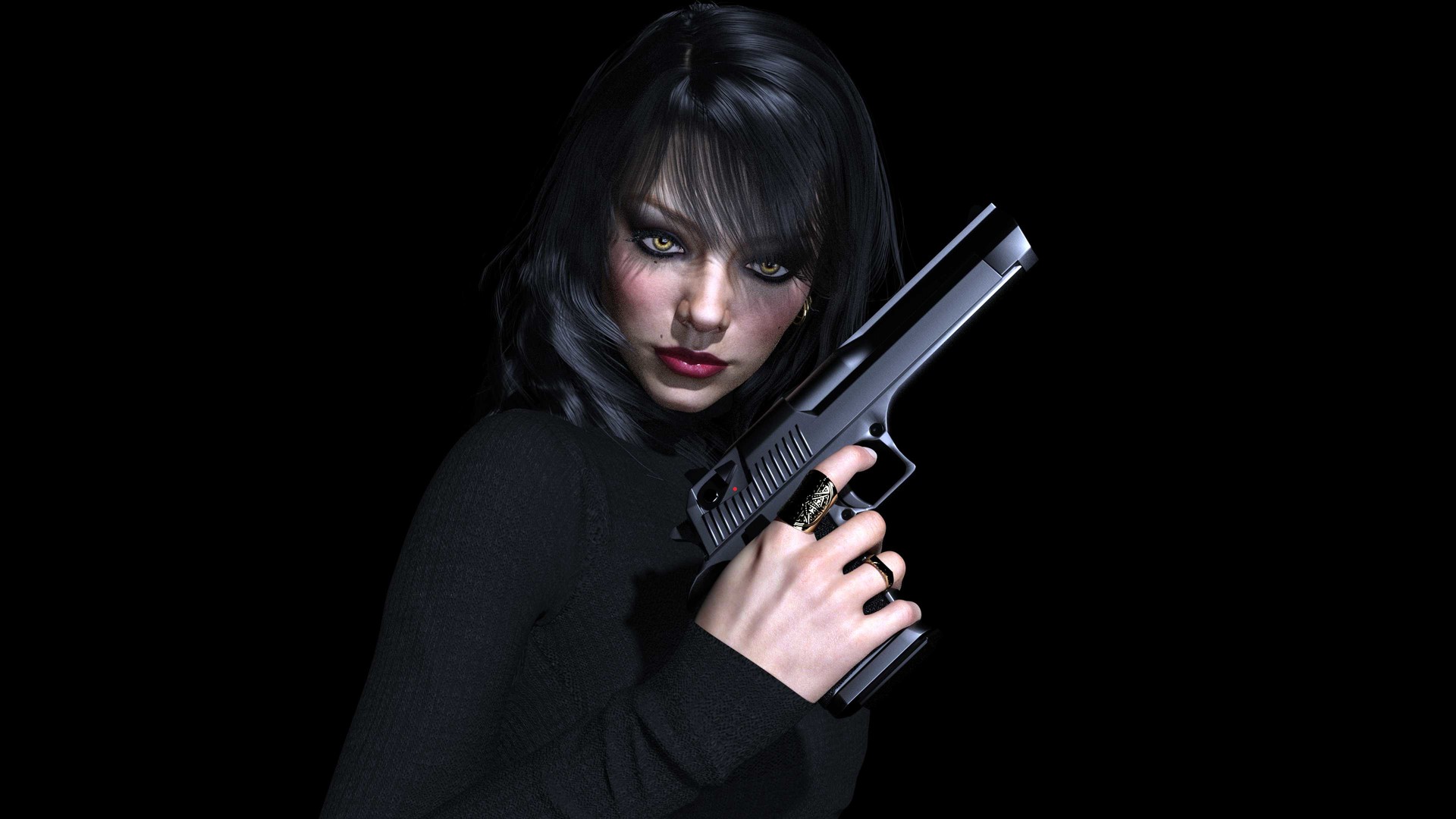Gangster Girls And Guns Wallpaper