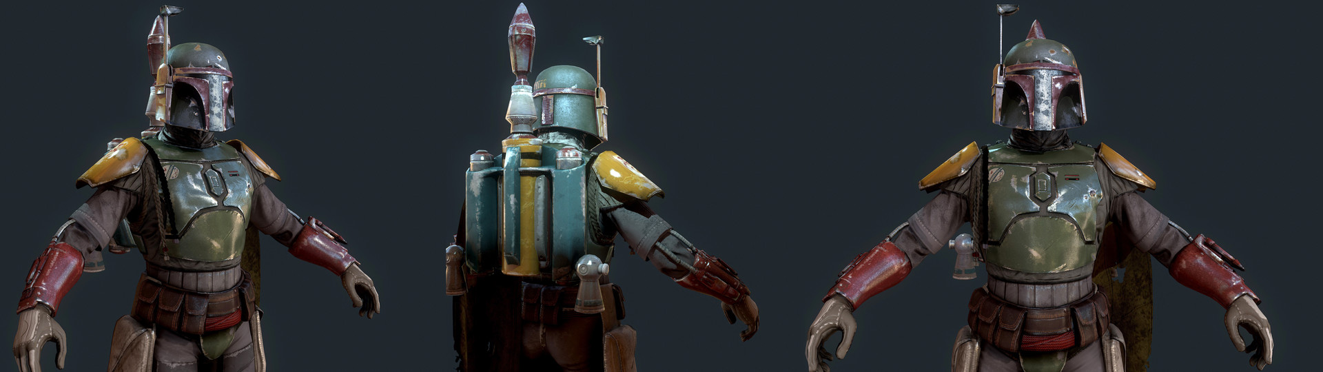 ArtStation - Terminal Reality: Microsoft, Star Wars Kinectic Boba Fett