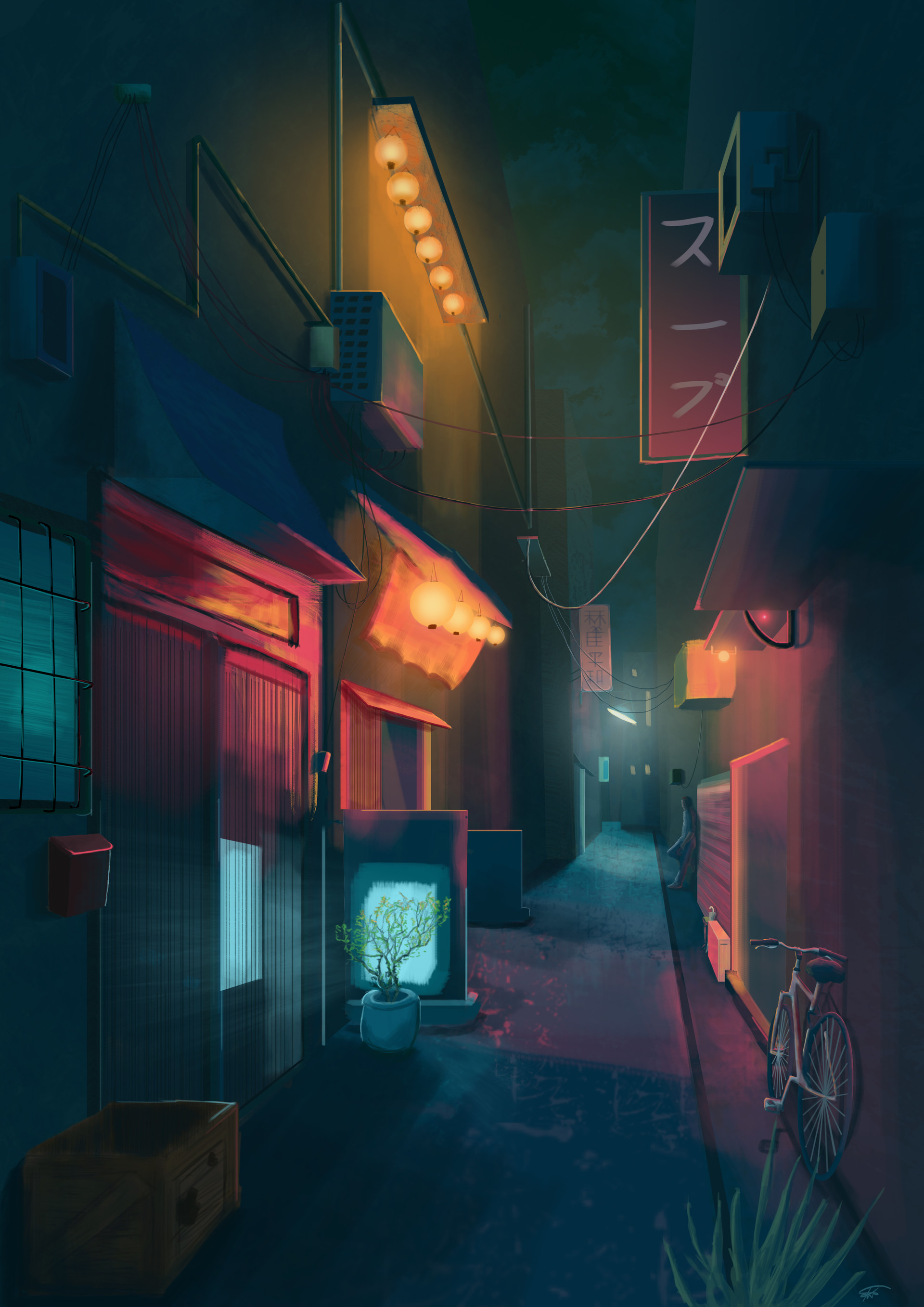 ArtStation - Midnight Street