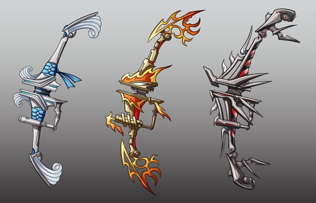ArtStation - Hanzo Bow Concepts