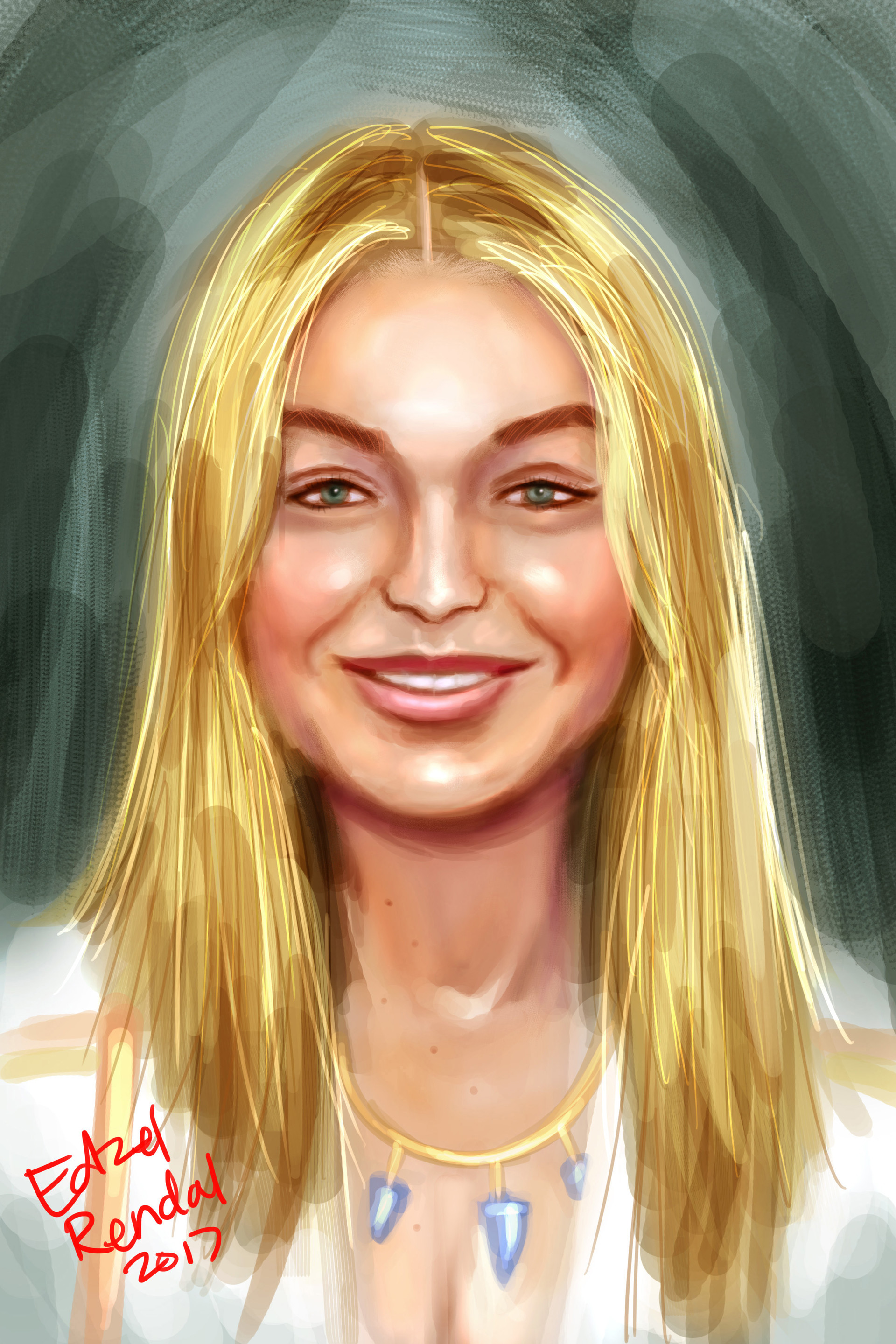 ArtStation - gigi hadid