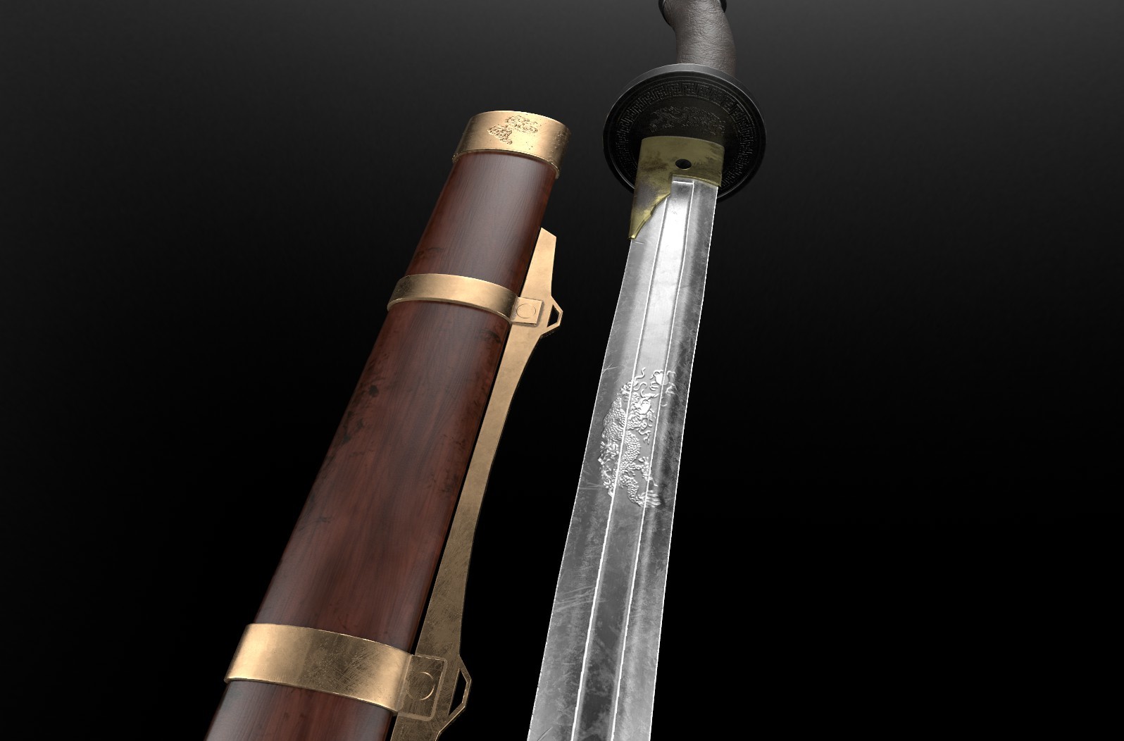 Dalton Towers - WW2 Chinese Dao Sword